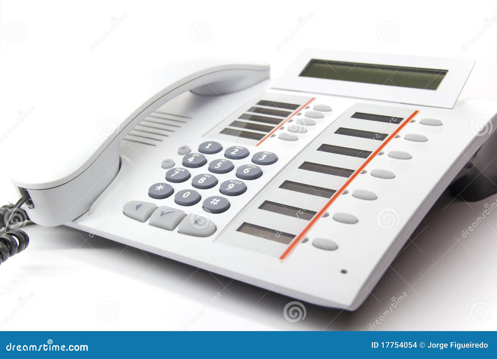 Desktop phone stock photo. Image of communicate, call - 17754054