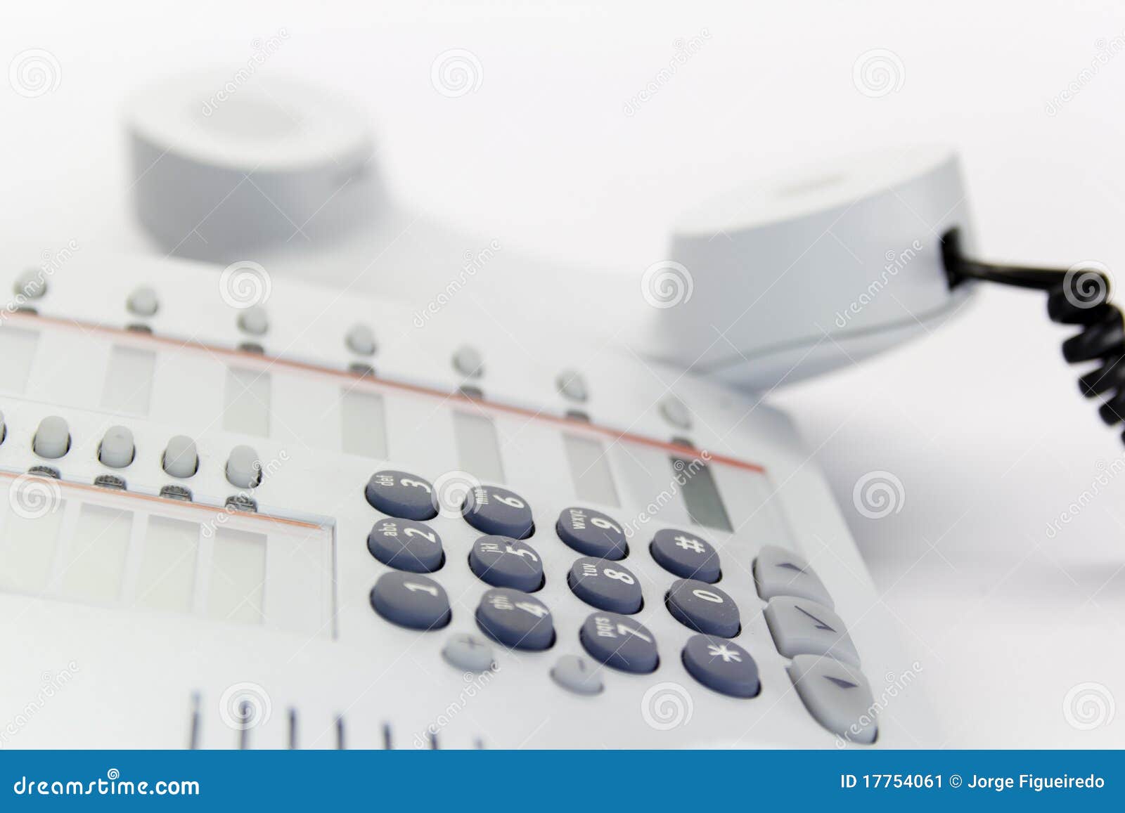 Desktop phone stock image. Image of answer, meet, telephony - 17754061