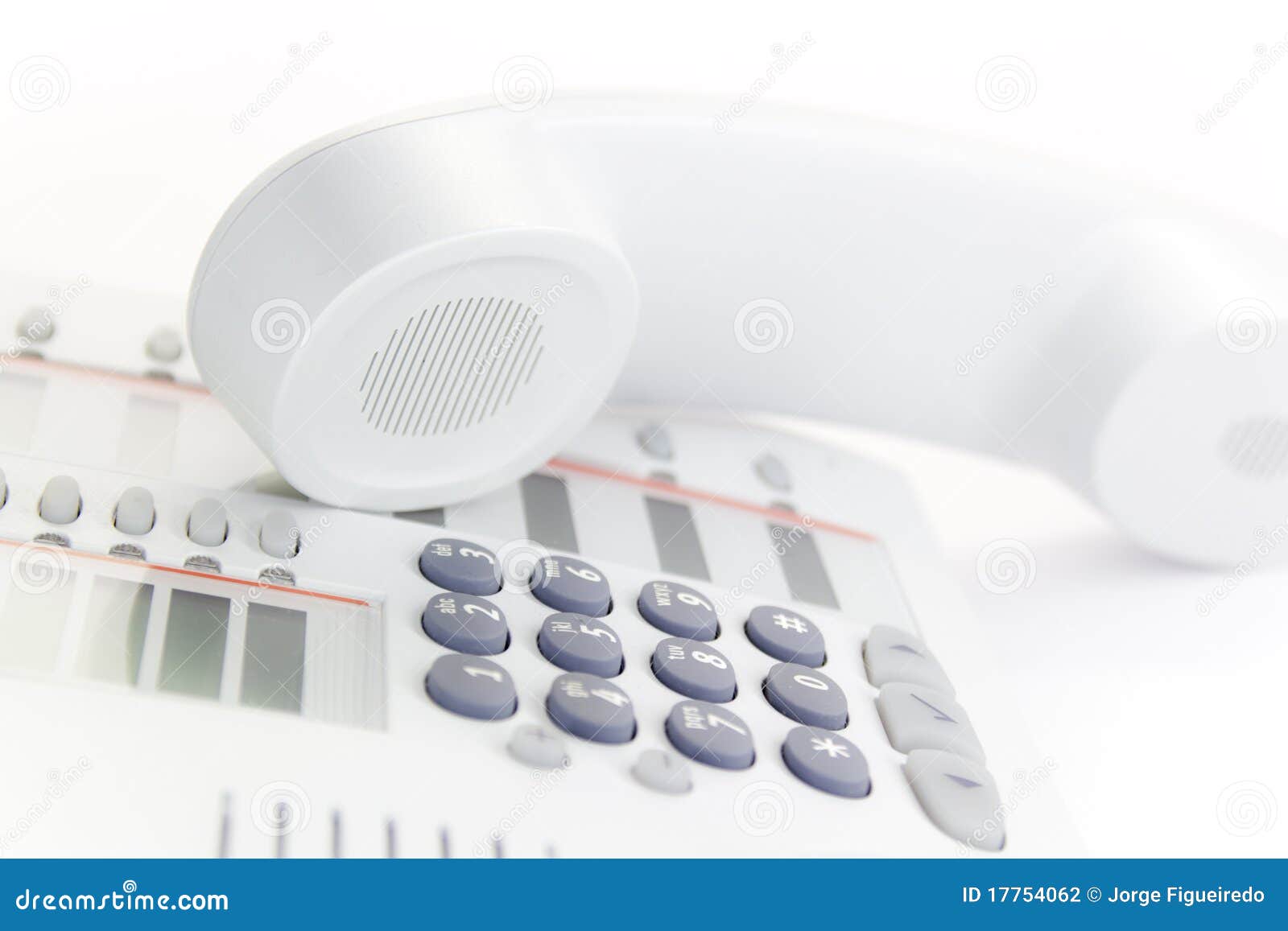 Desktop phone stock photo. Image of talk, operator, modern - 17754062