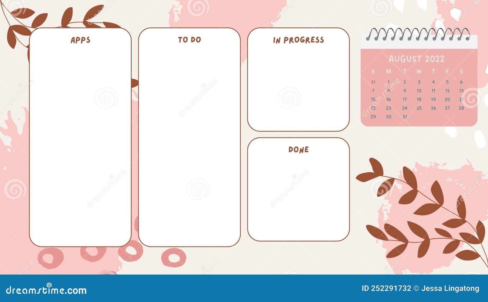 Abstract Desktop Organizer Wallpaper Stock Illustrations – 71 Abstract ...