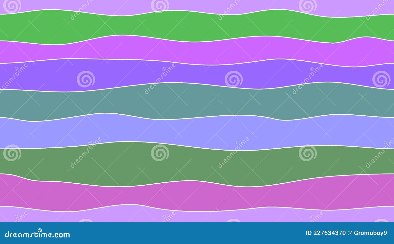 Desktop Wallpaper with Abstract Pattern of Wavy Lines. Seamless Vector ...