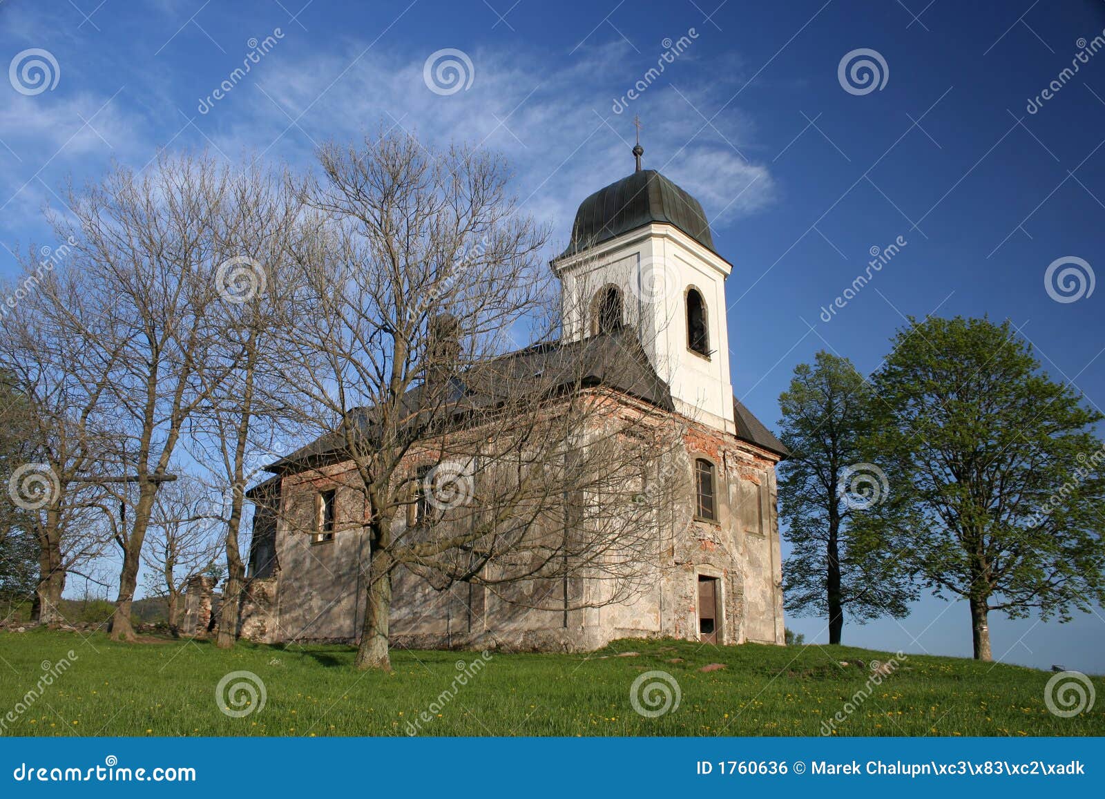 Desolate church stock photo. Image of liturgy, churches - 1760636