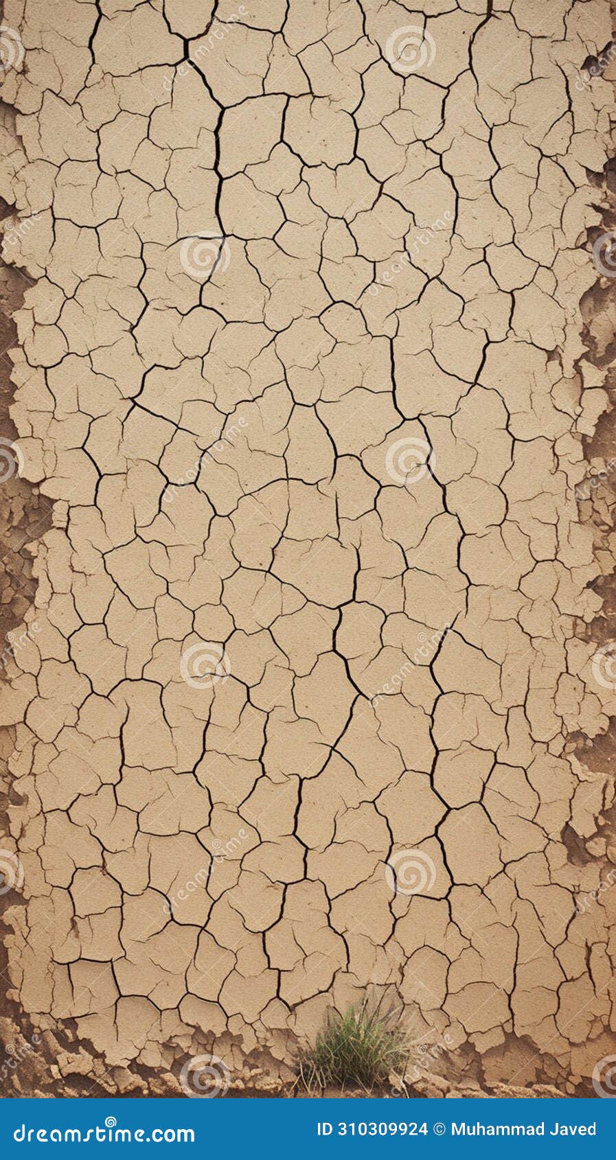 Desolate Earth Background of Parched and Cracked Dry Ground Stock ...