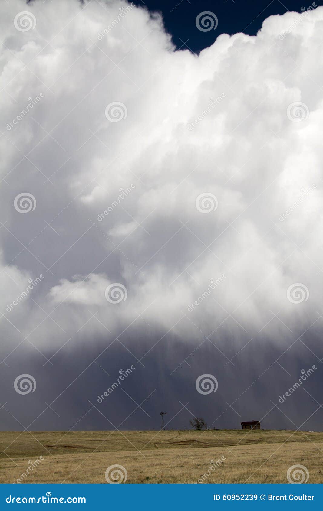 The Desolate Eastern Colorado Prarie Stock Image - Image of desolate ...