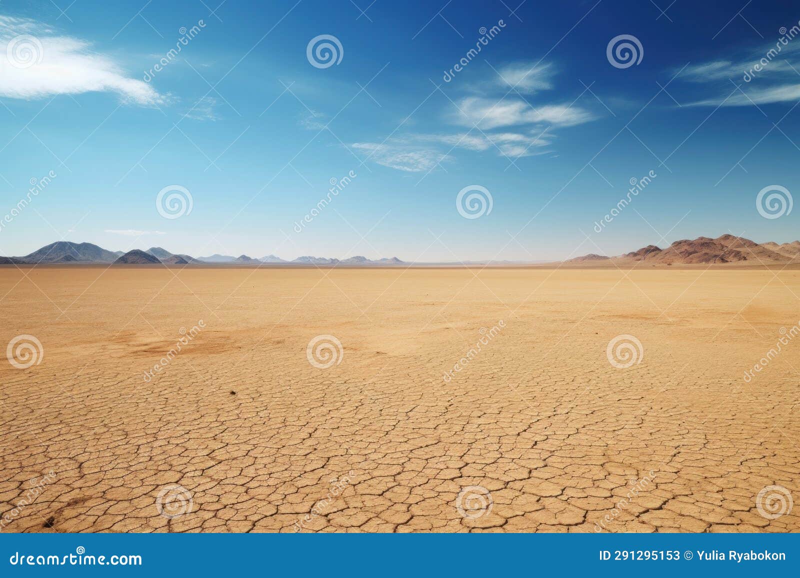 Desolate Empty Car Road Desert. Generate Ai Stock Illustration ...
