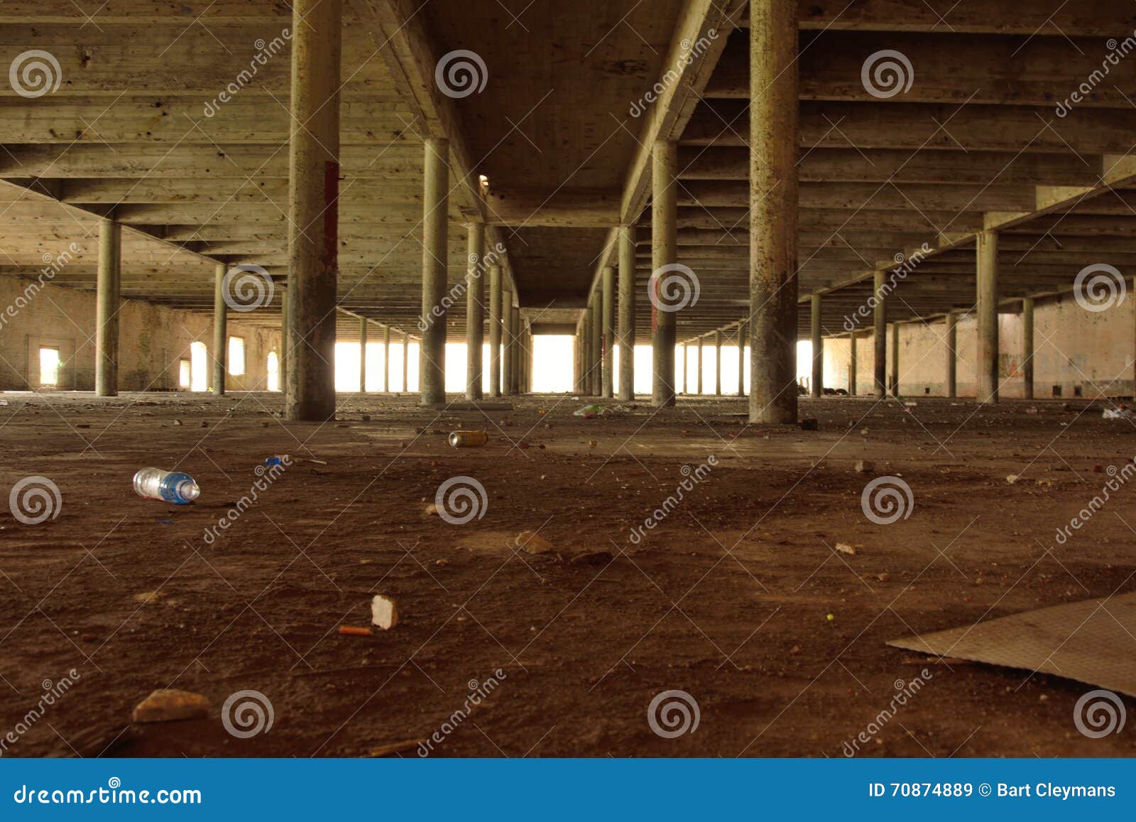 Desolate empty dark place stock image. Image of urban - 70874889
