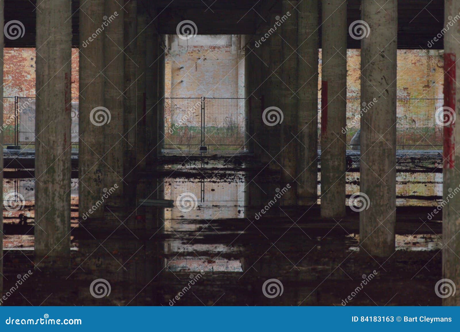 Desolate empty dark place stock image. Image of place - 84183163