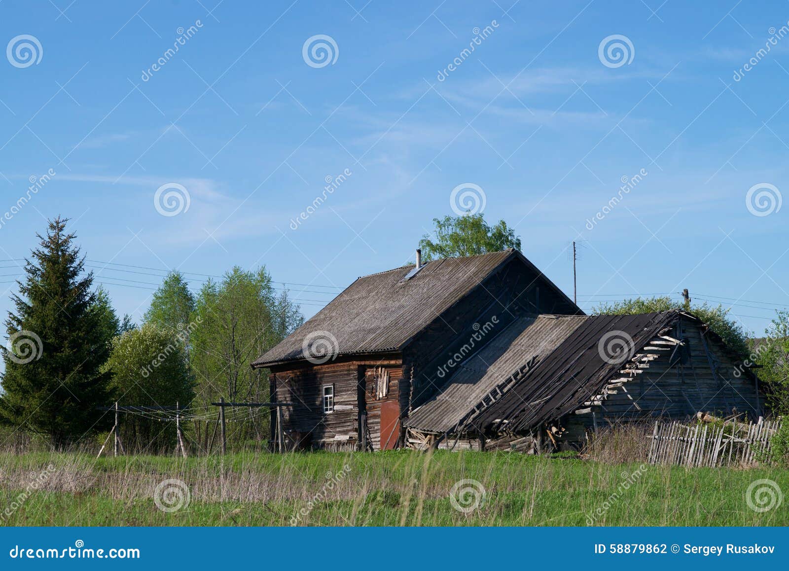 Desolate rural house stock photo. Image of history, explorer - 58879862