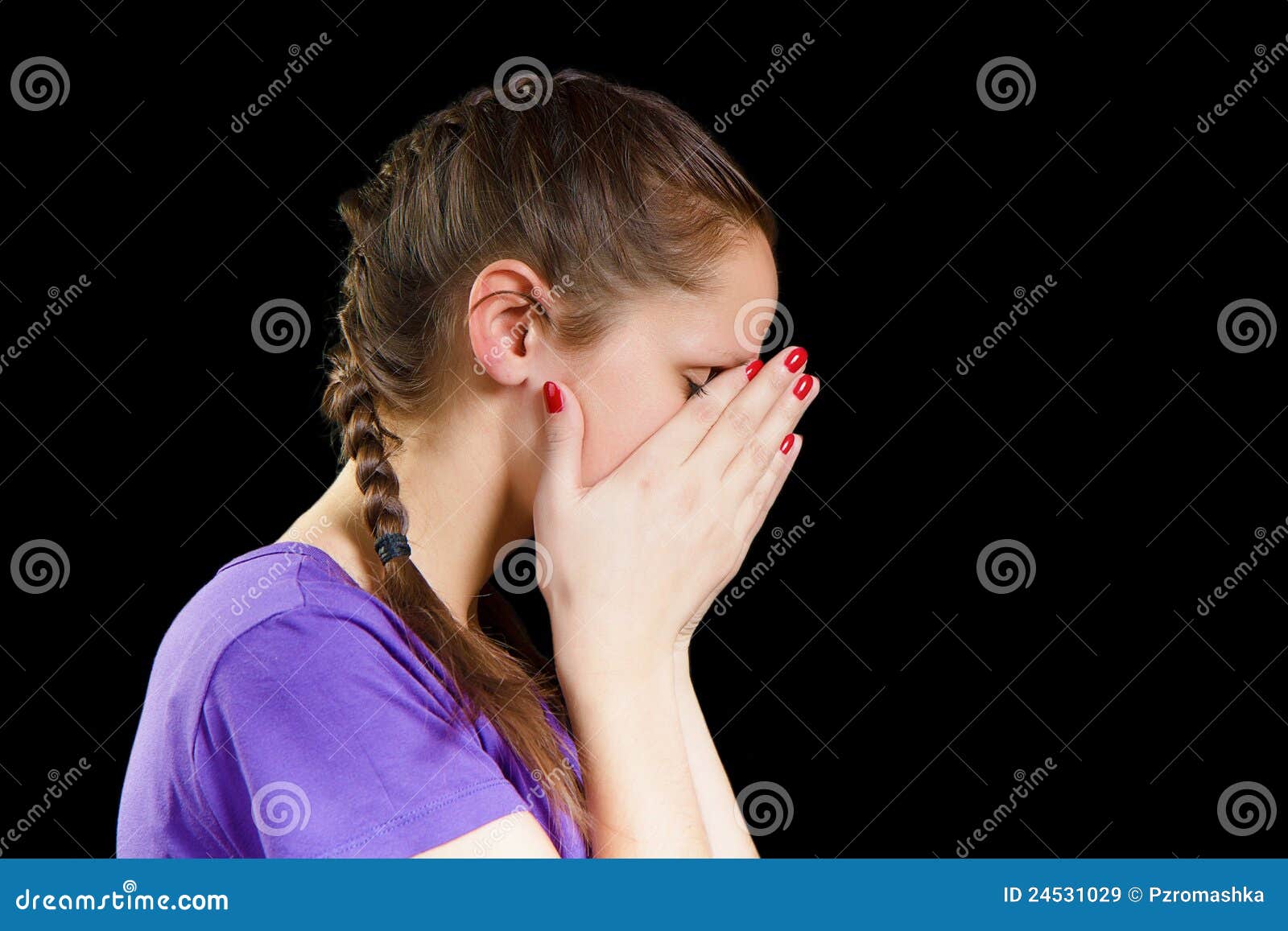 Despair stock image. Image of alone, person, adult, face - 24531029