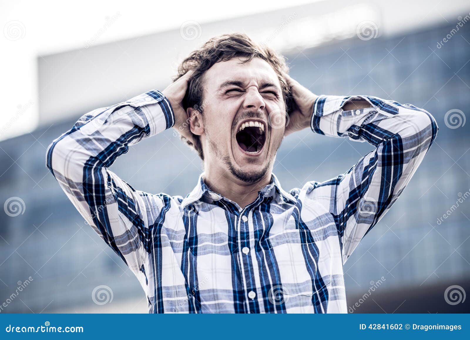 Despair stock photo. Image of filter, anger, caucasian - 42841602