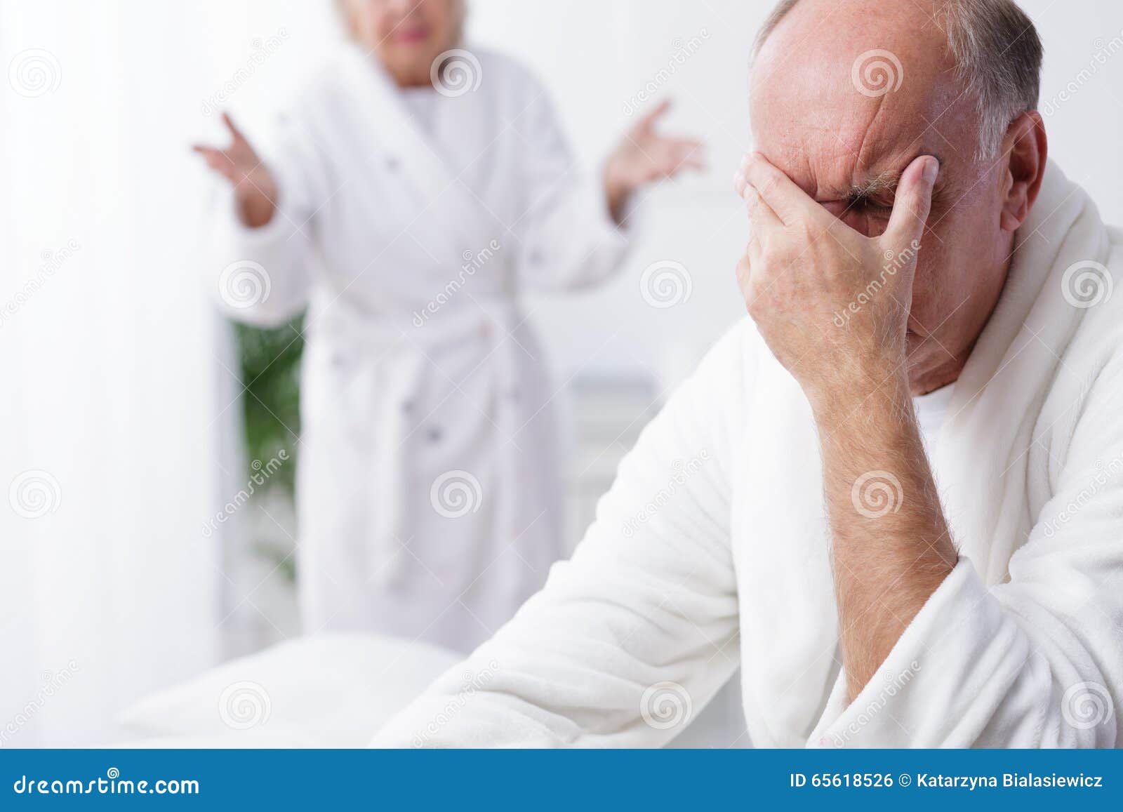 Despair senior man stock photo. Image of relationship - 65618526