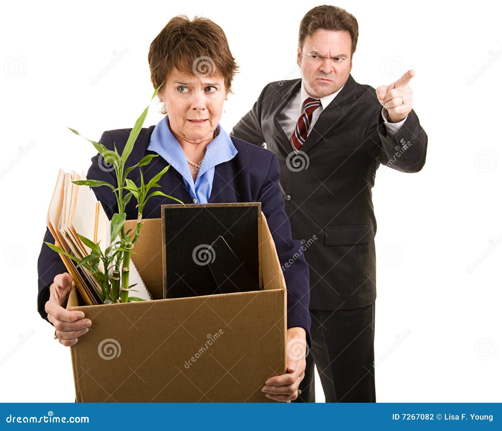 Despedido do trabalho foto de stock. Imagem de homem, fêmea - 7267082