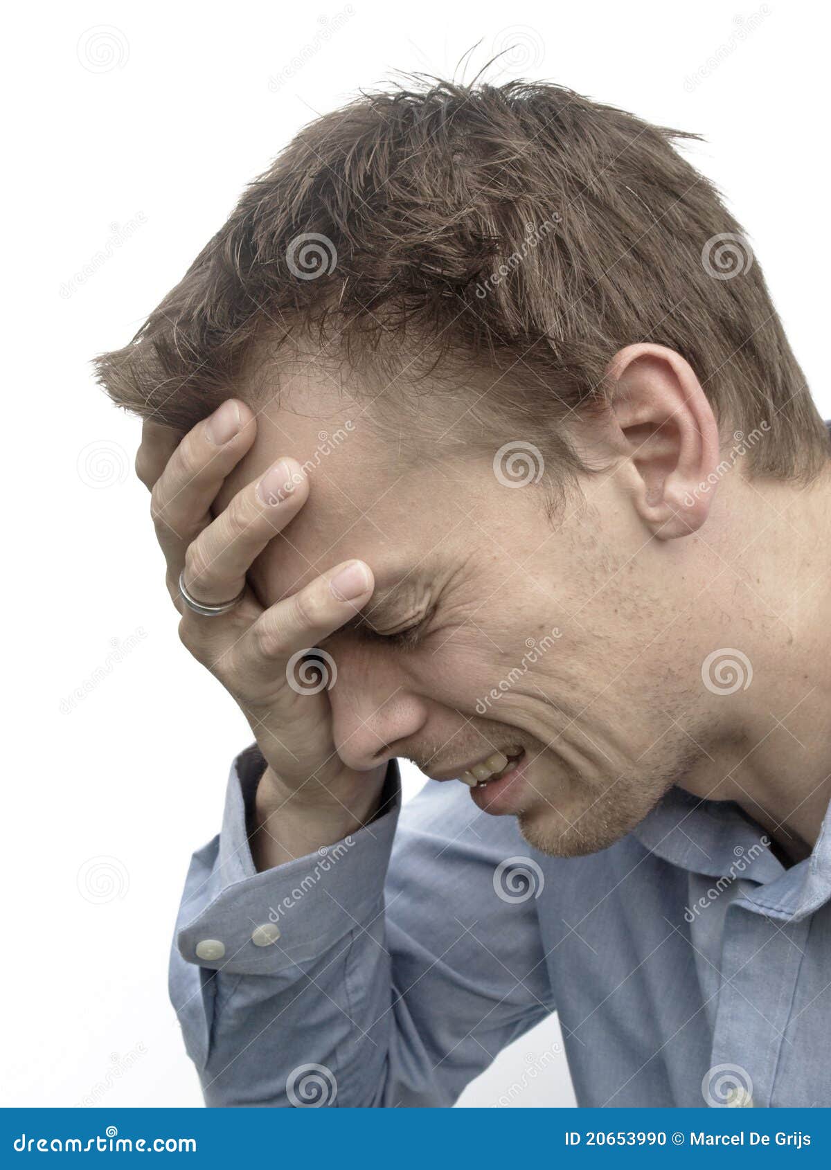 Desperate stock photo. Image of face, adult, alone, trouble - 20653990