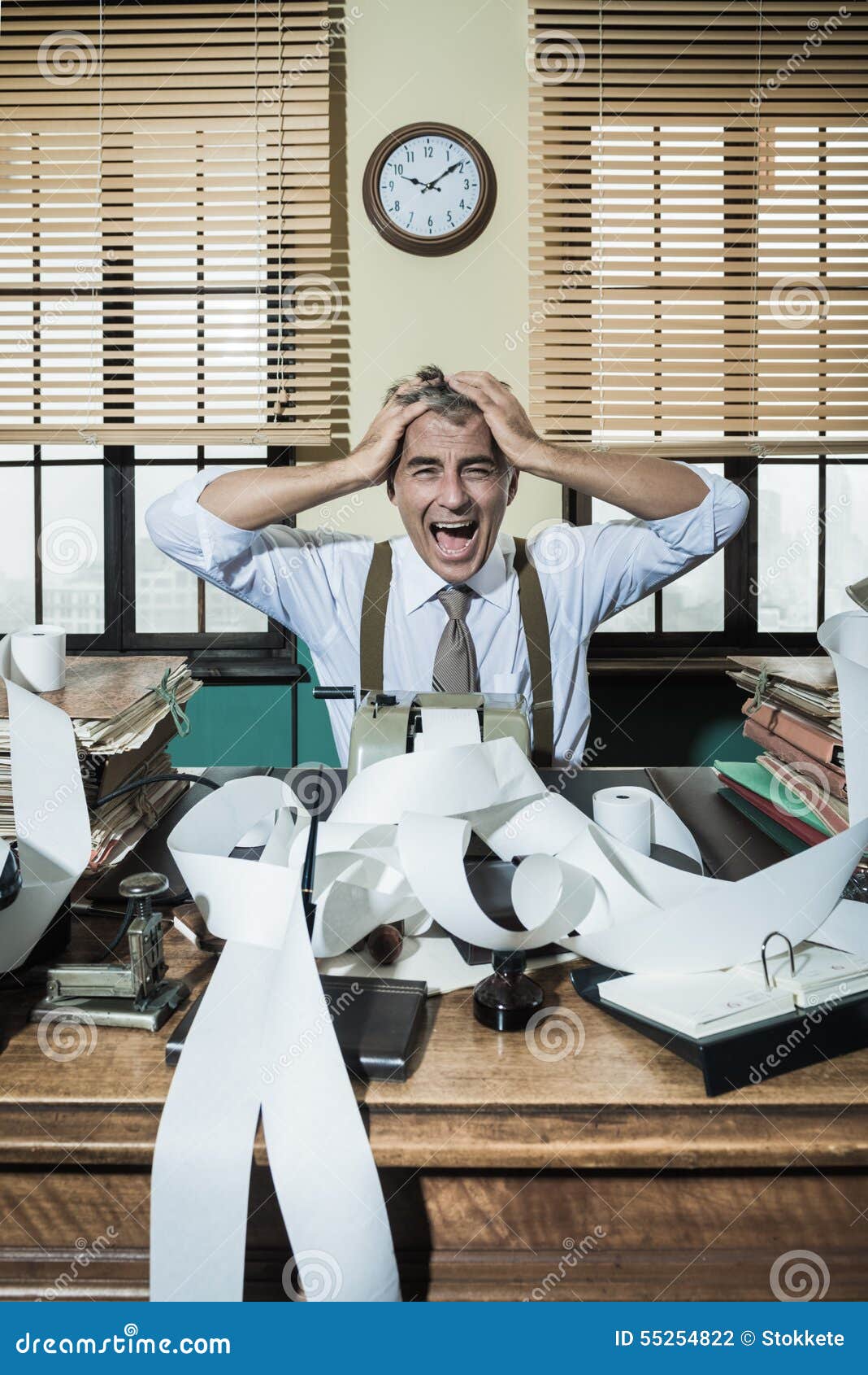 1950s Desperate Woman Crying Royalty-Free Stock Photo | CartoonDealer ...