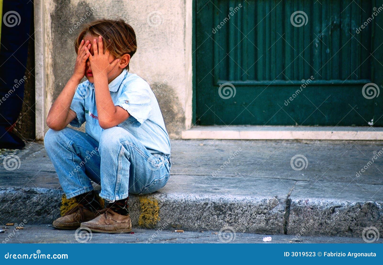 Desperate child stock image. Image of feeling, frustration - 3019523