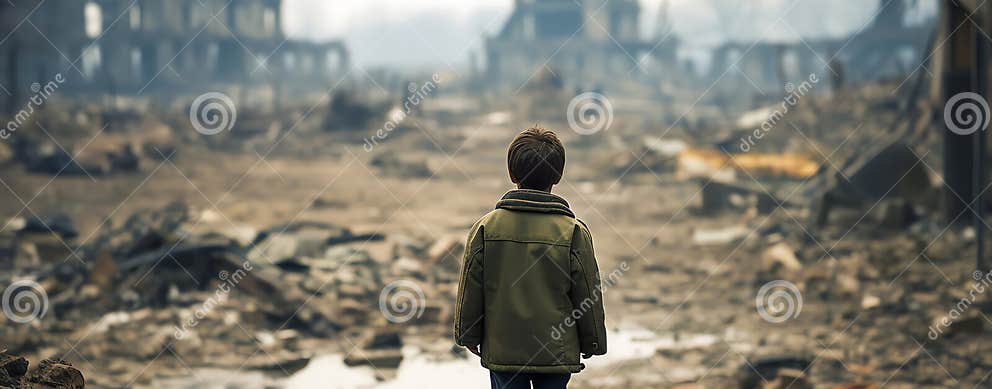 Desperate Child, I Generated Stock Image - Image of save, generated ...