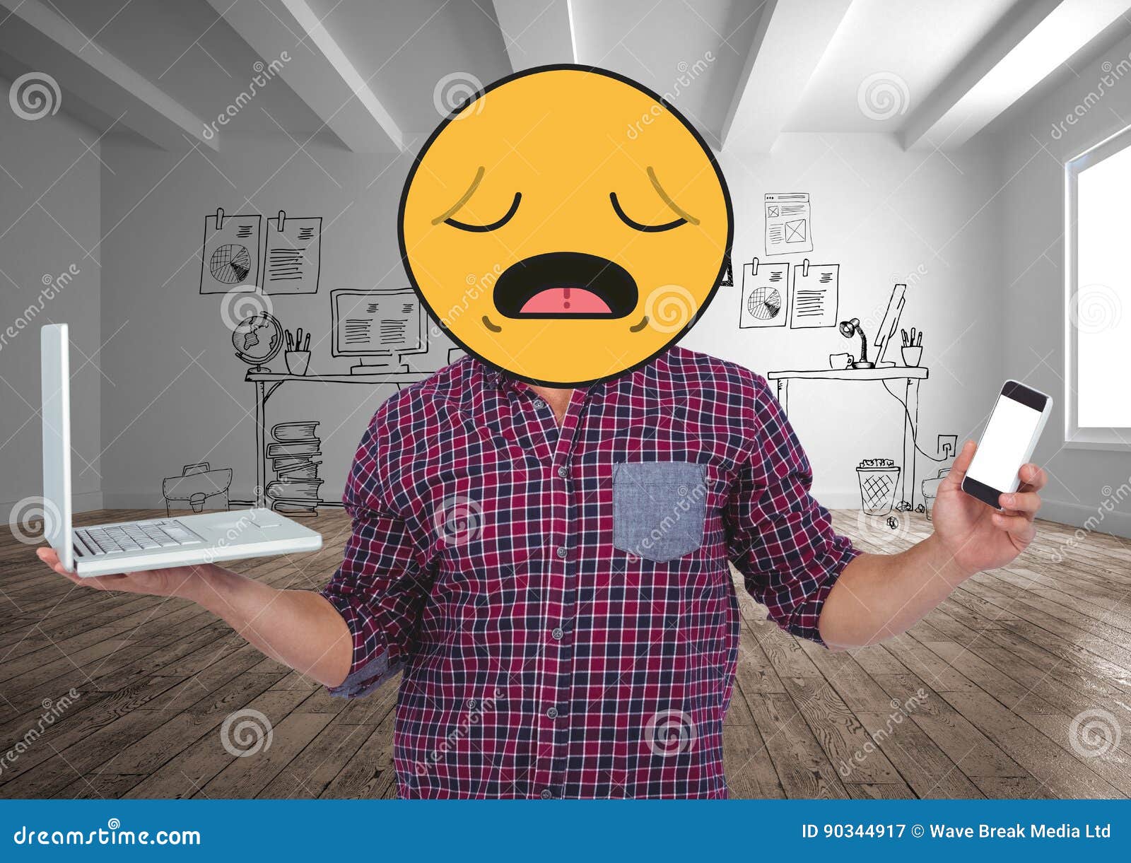 Desperate Emoji Icon. Trendy Desperate Emoji Logo Concept On White ...