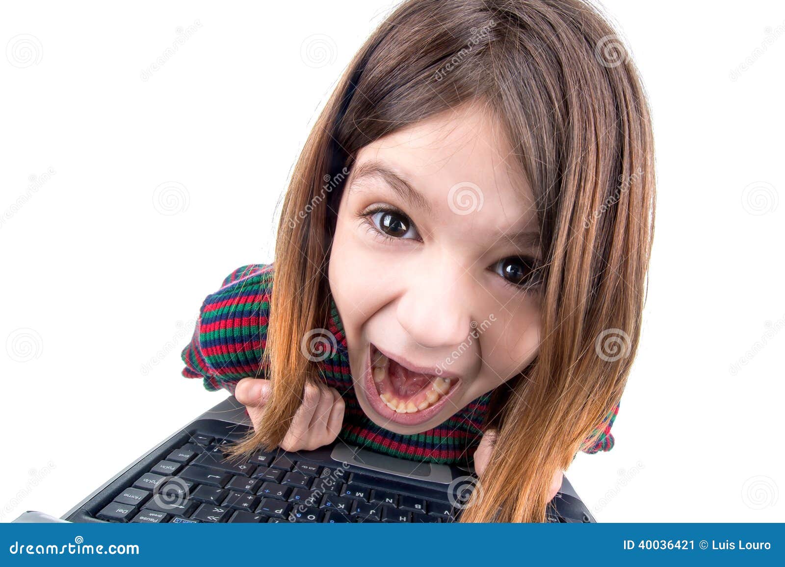 Desperate kid stock image. Image of crazy, female, person - 40036421