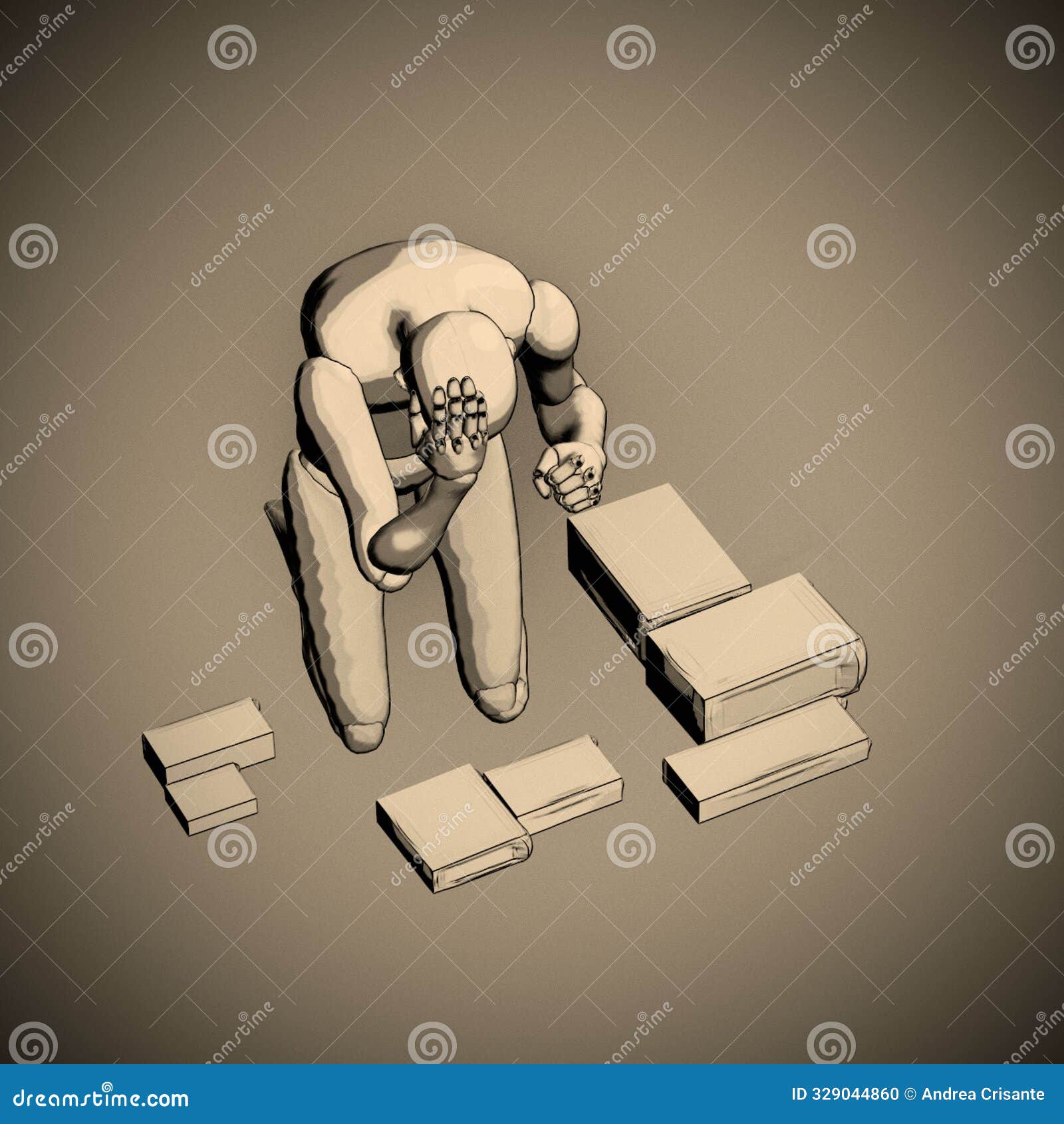 Desperate Man Crying, Shedding Tears In Grief, Despair, Sorrow. Unhappy ...