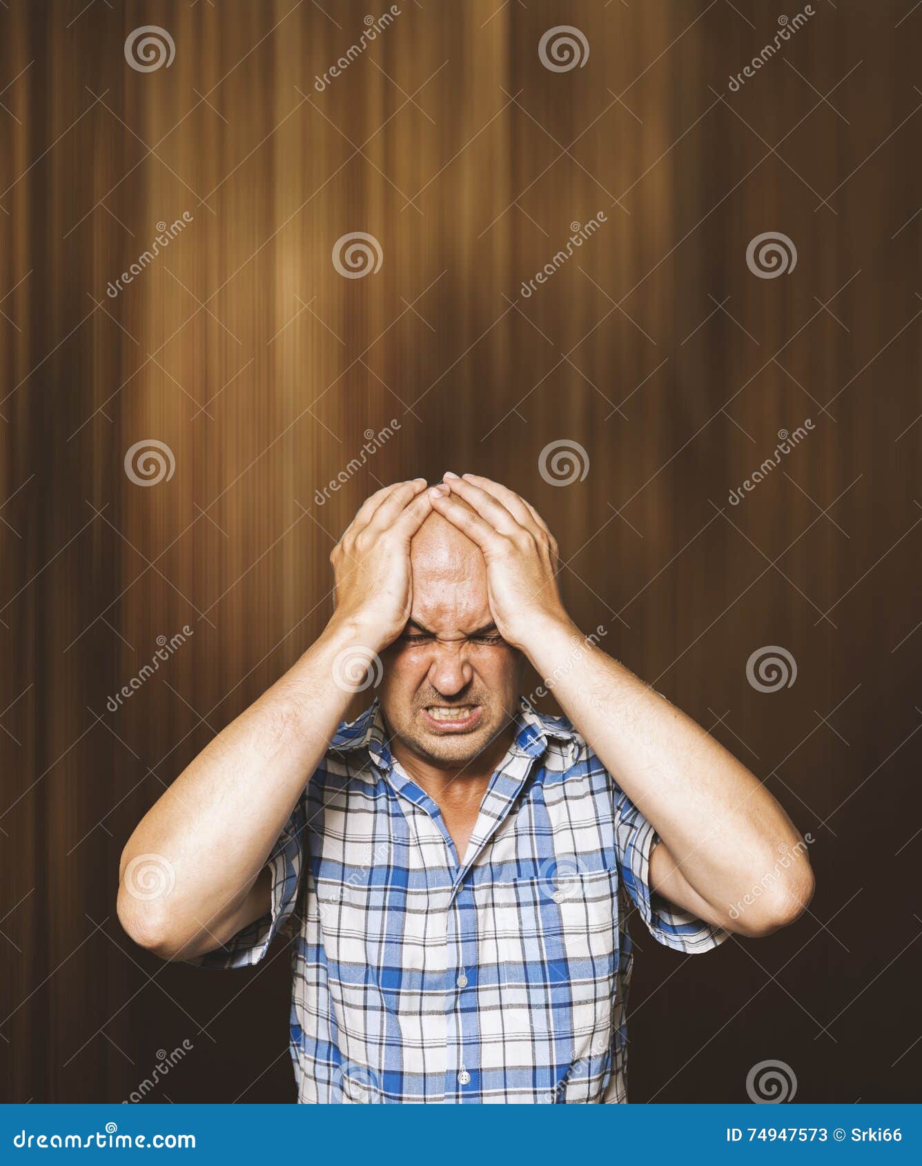 Desperate man stock image. Image of distraught, stress - 74947573