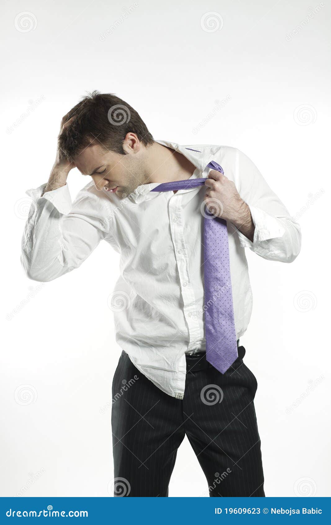 Desperate young man stock image. Image of devastated - 19609623