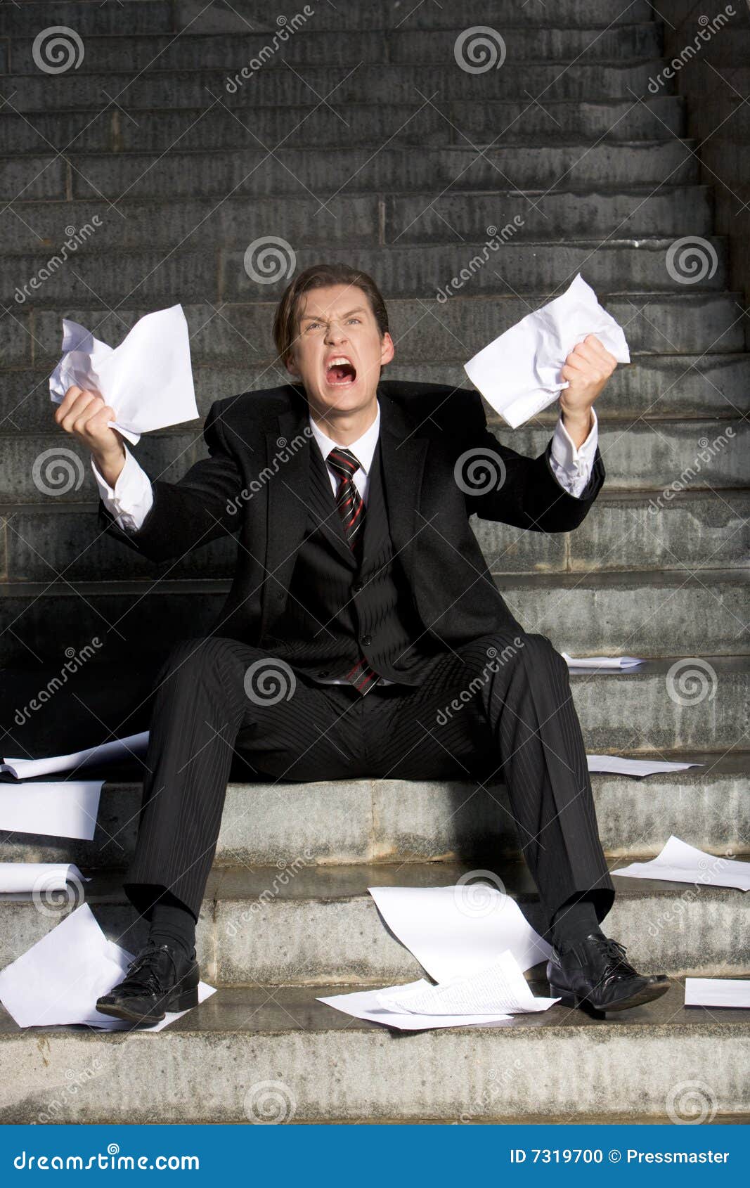 Desperation stock photo. Image of paper, bankrupt, problem - 7319700