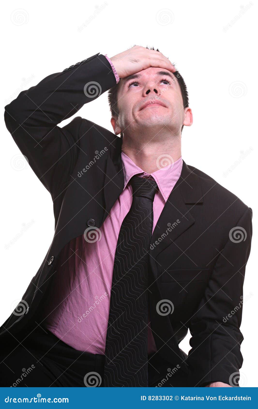 Desperation stock photo. Image of despair, loss, suit - 8283302