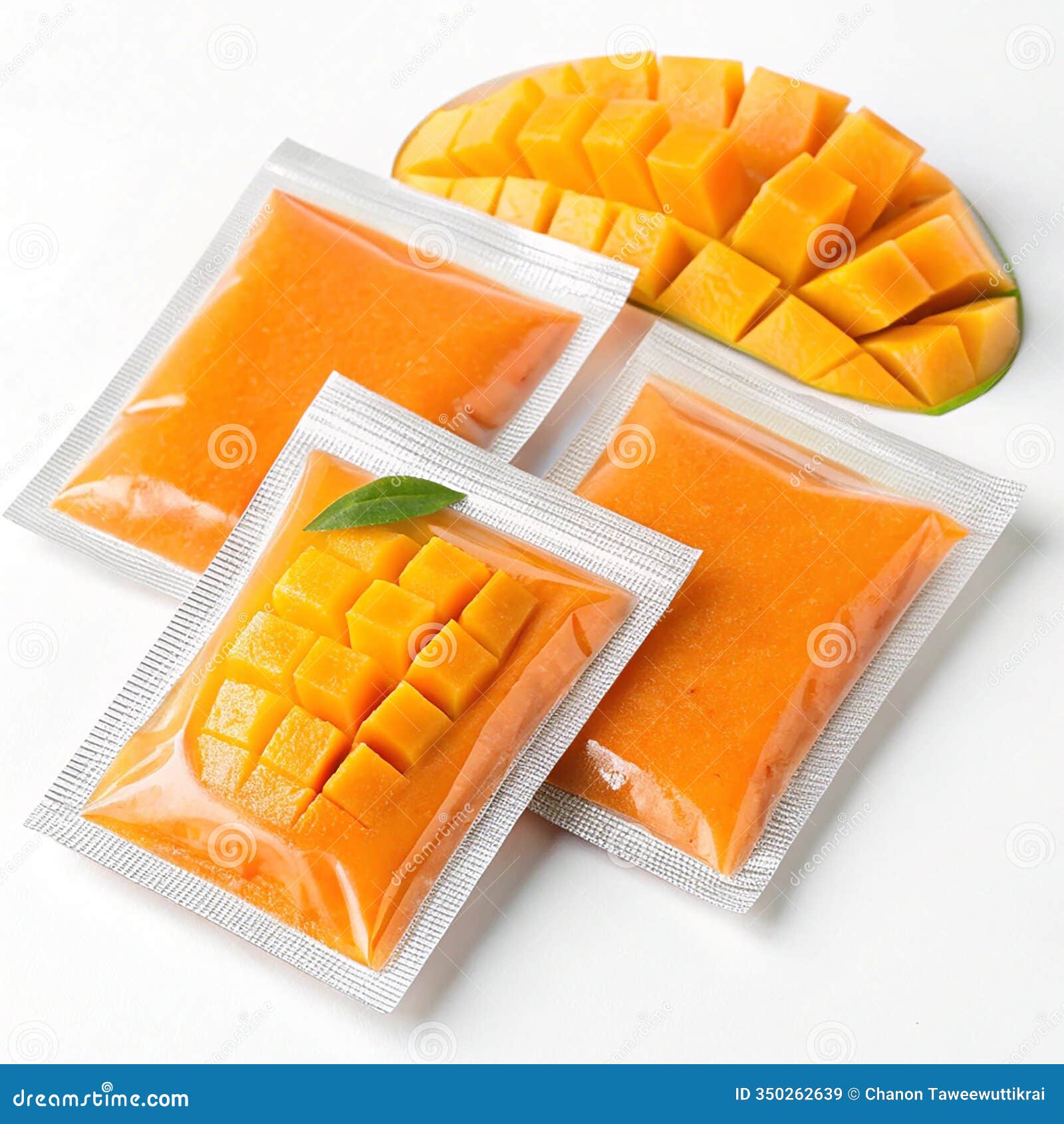 Despulpado De Fruta En Sachets De 100g De Mango - AI-Generated Fruit ...