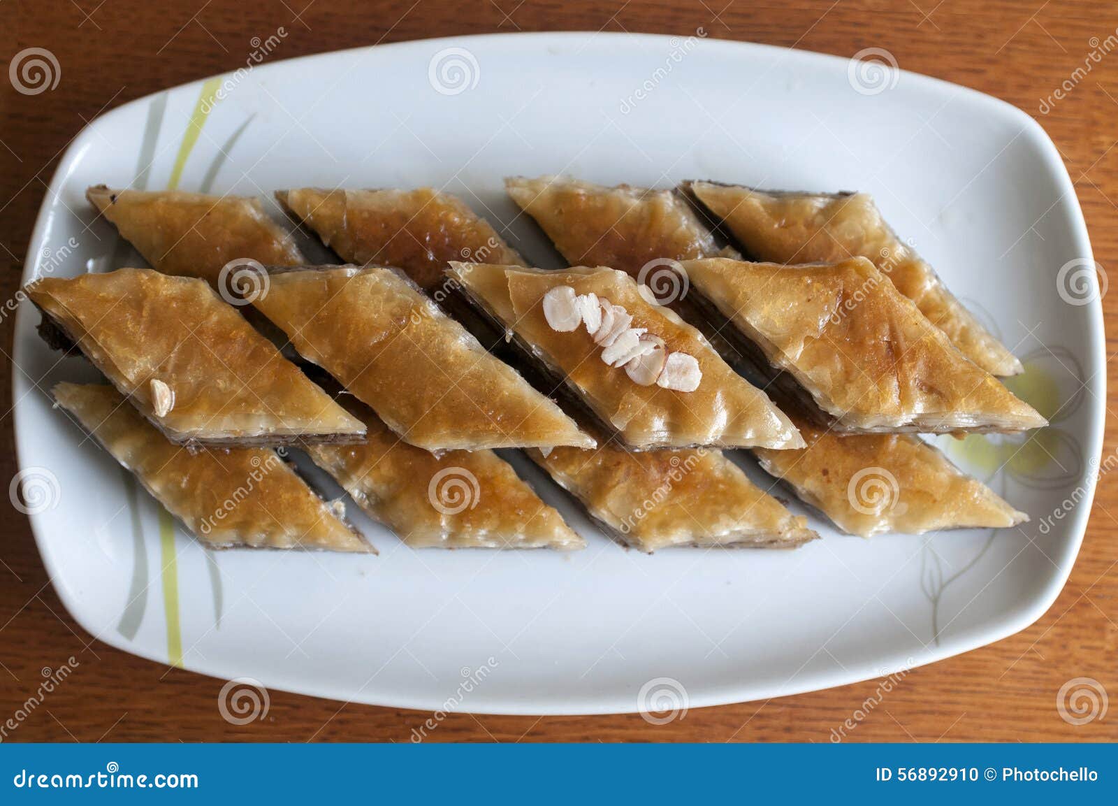 Dessert baklava stock photo. Image of mideast, appetizing - 56892910