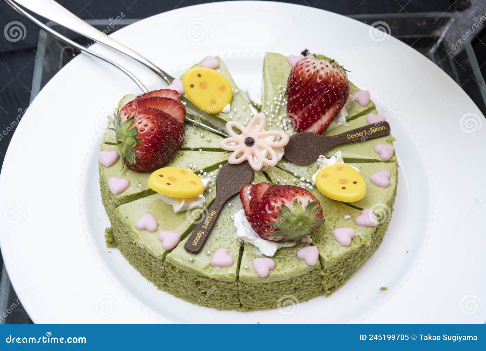 Cake Buffet with Various Bite-sized Cakes Lined Up Stock Image - Image ...