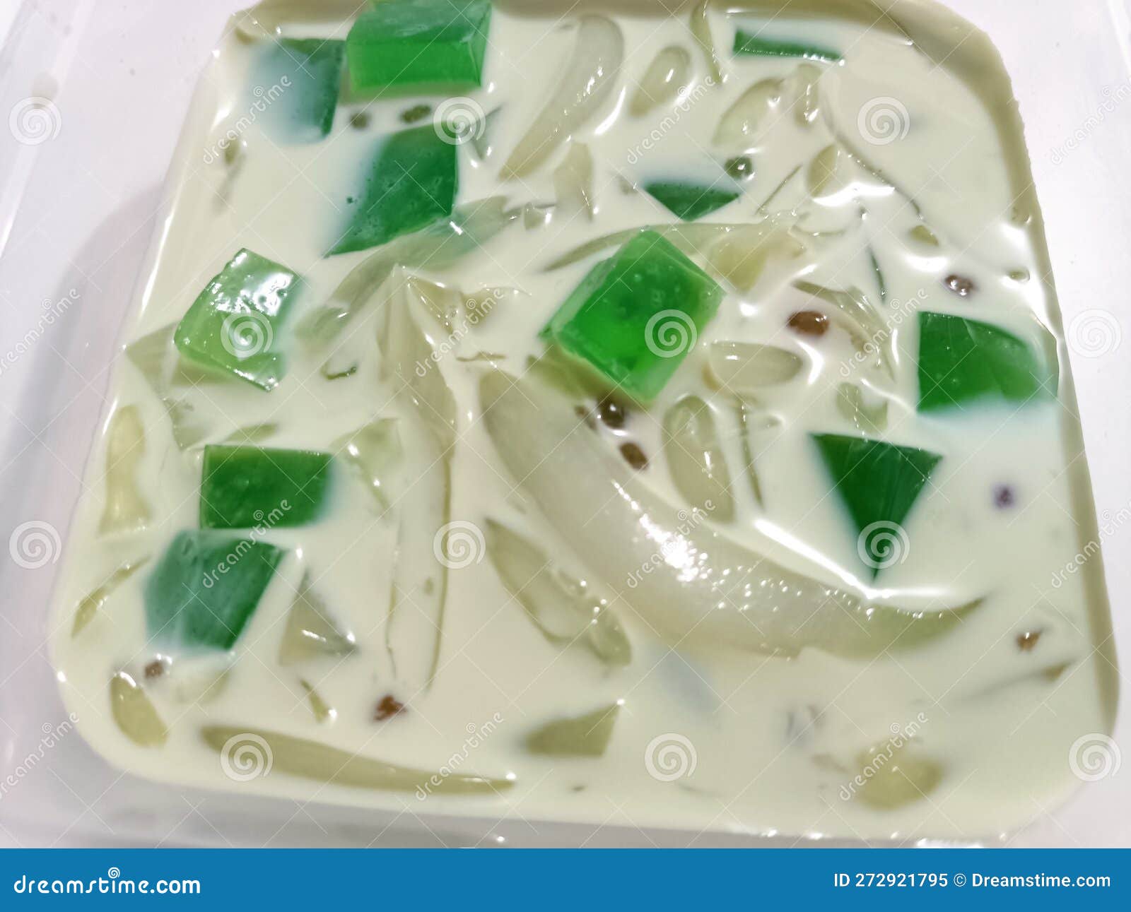 Buko Pandan, A Dessert From Philippines, Made From Jelly, Young Coconut ...