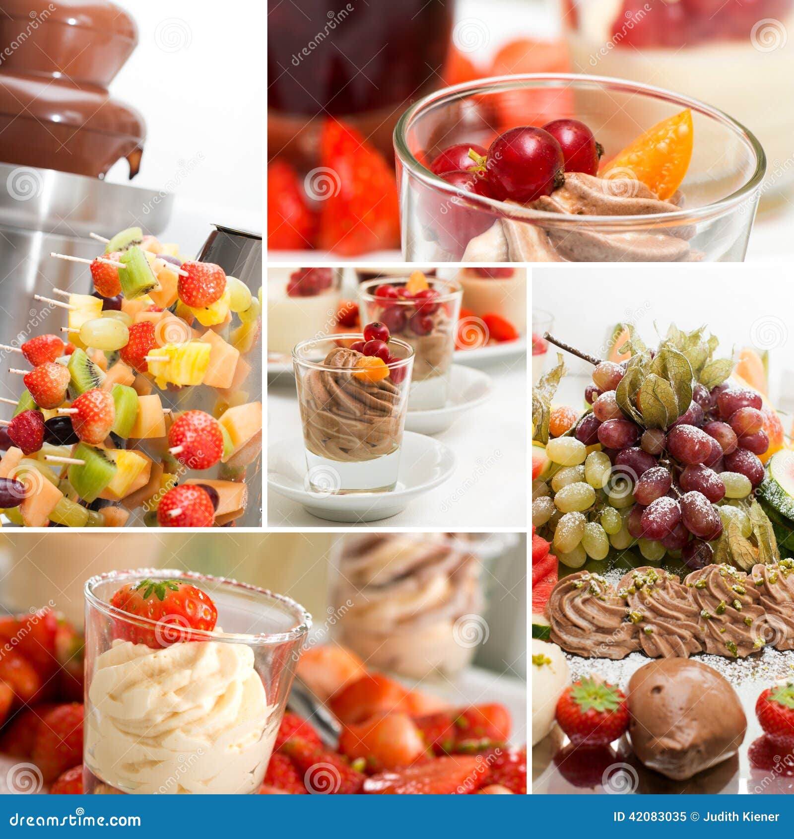 Dessert Collage Stock Image | CartoonDealer.com #42083035