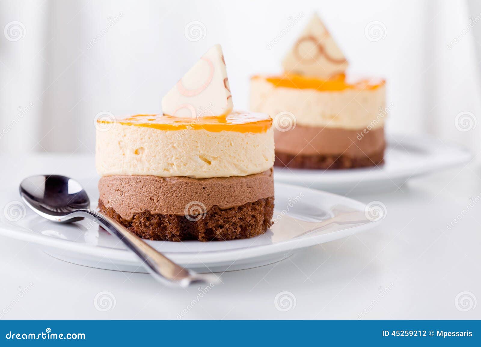 Dessert frais photo stock. Image du dessert, vanille - 45259212