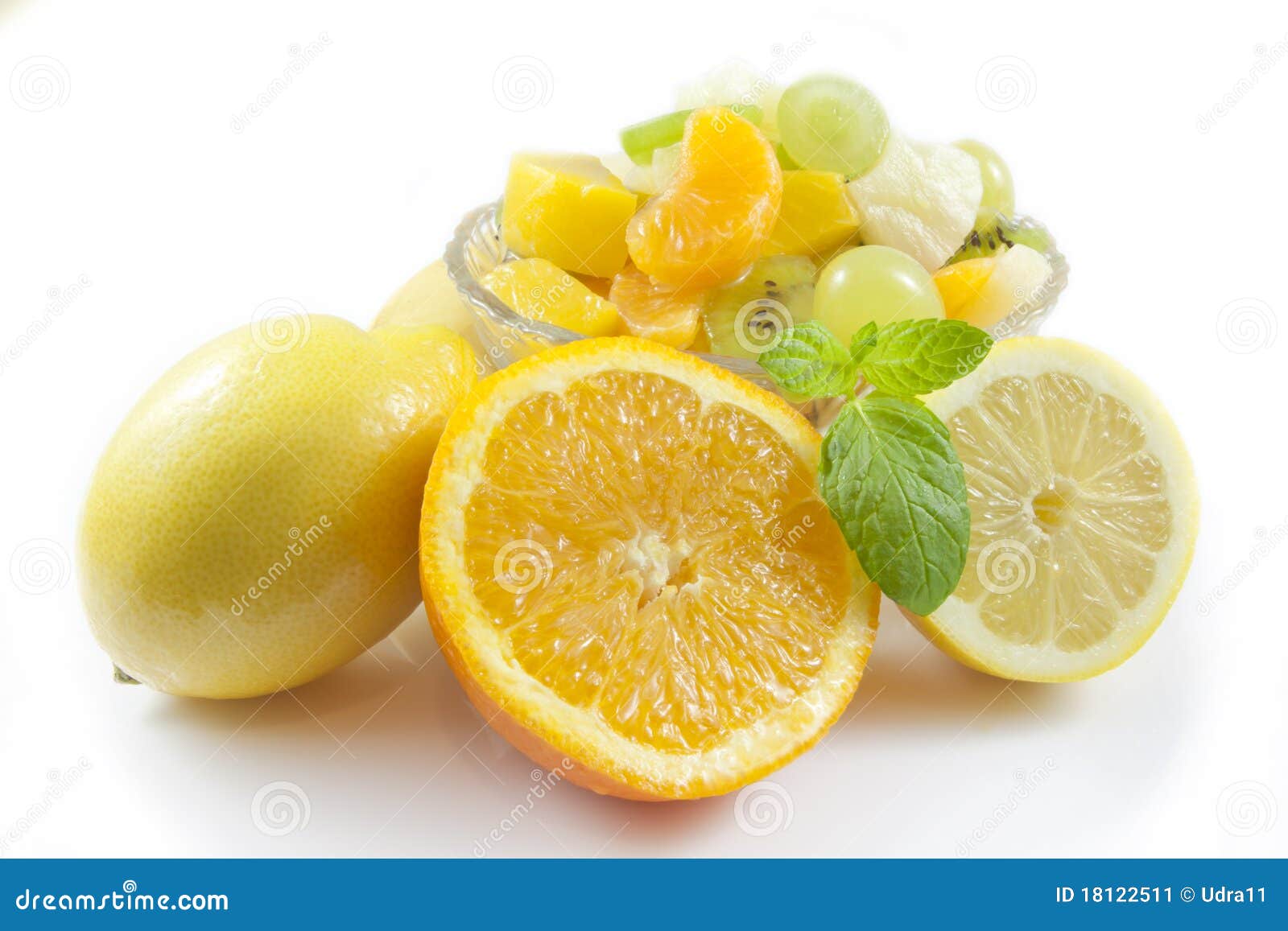 Lemons Grapes Bowl Isolated Stock Photos - Free & Royalty-Free Stock ...