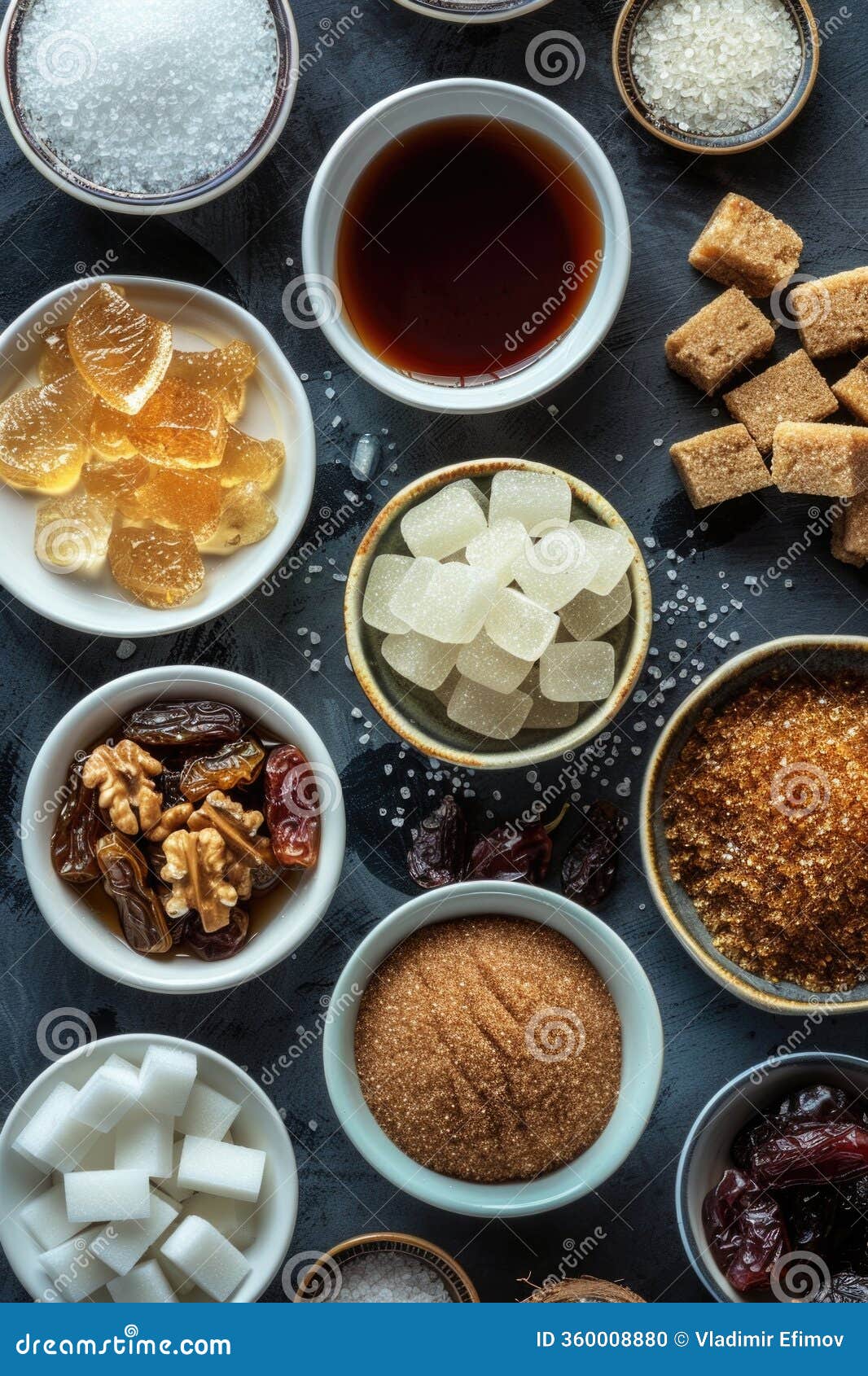 Dessert Ingredients stock photo. Image of cooking, dried - 360008880