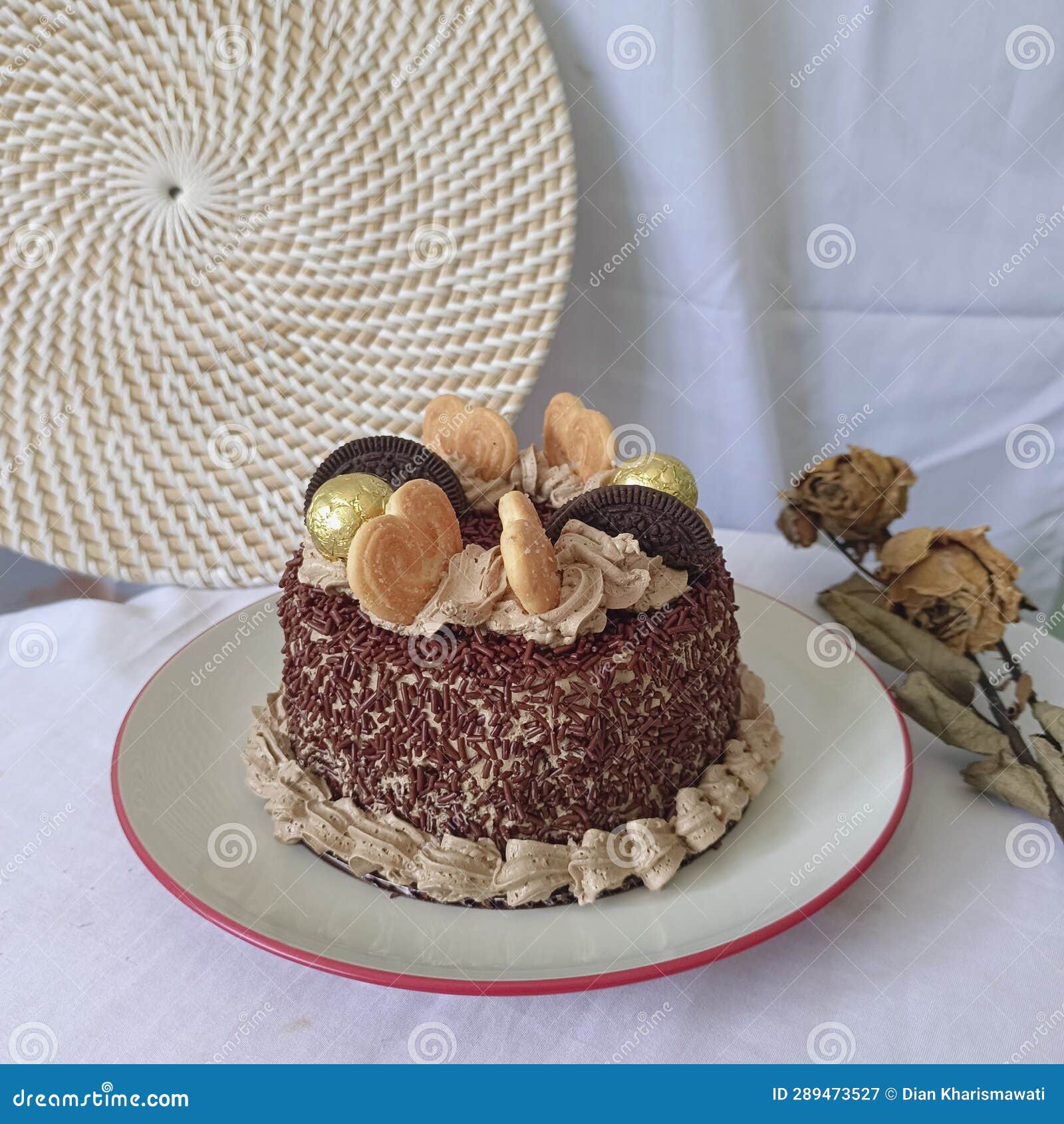 Dessert mocca cake stock image. Image of dessert, snack - 289473527