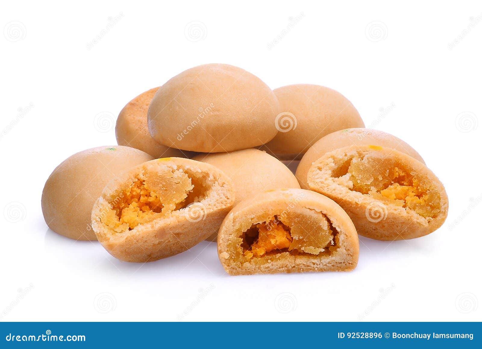 Dessert Mochi Isolated on White Stock Photo - Image of paste, closeup ...