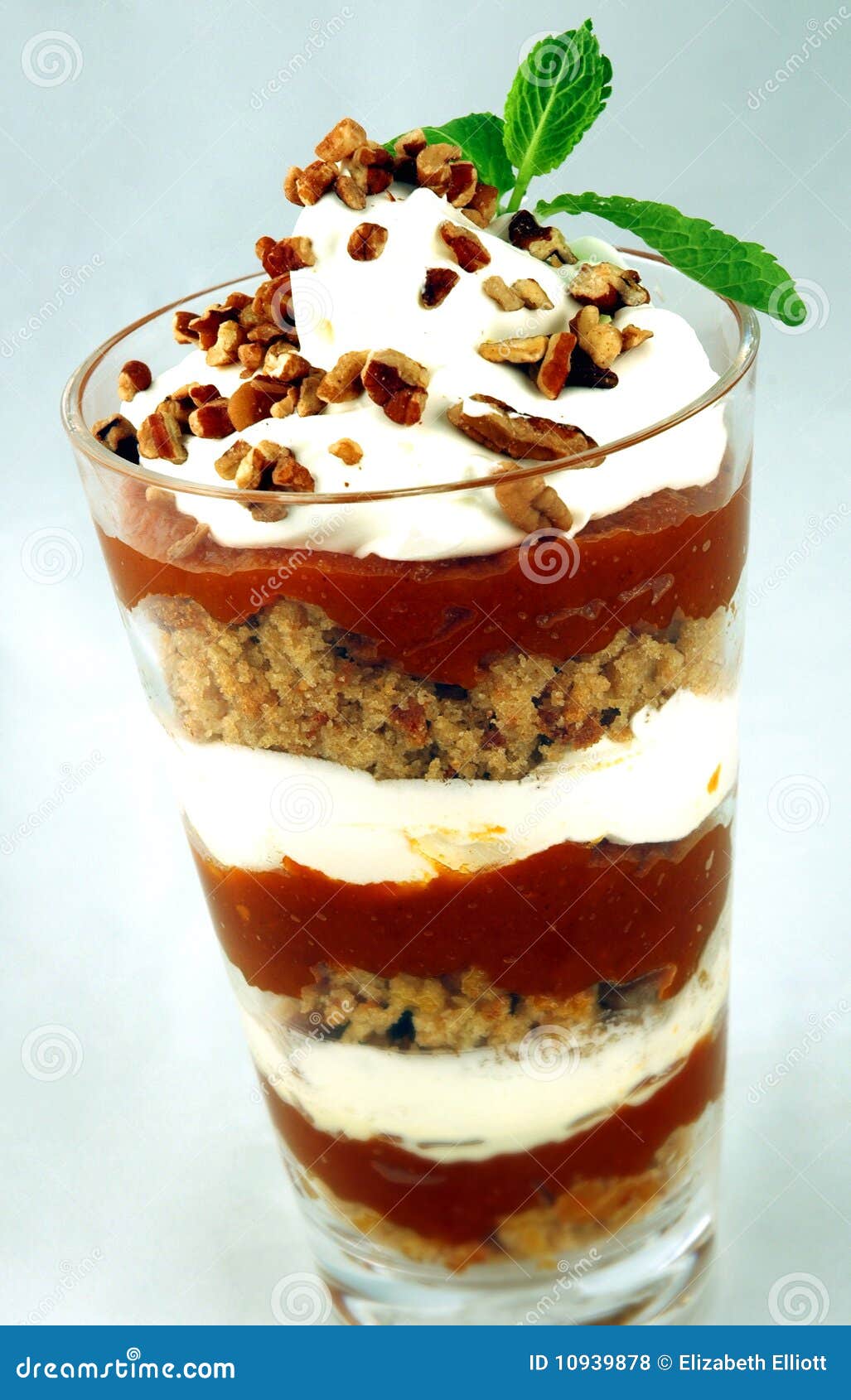 Dessert Parfait stock photo. Image of nuts, layered, parfait - 10939878