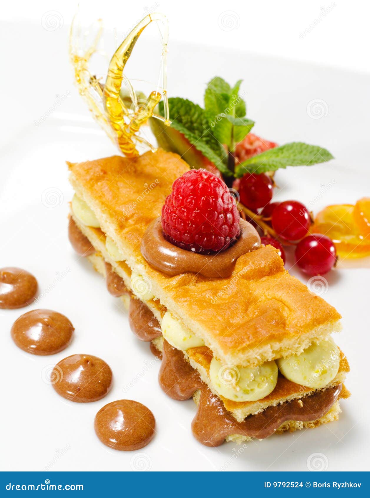 Dessert - Sponge Cake stock photo. Image of food, drops - 9792524