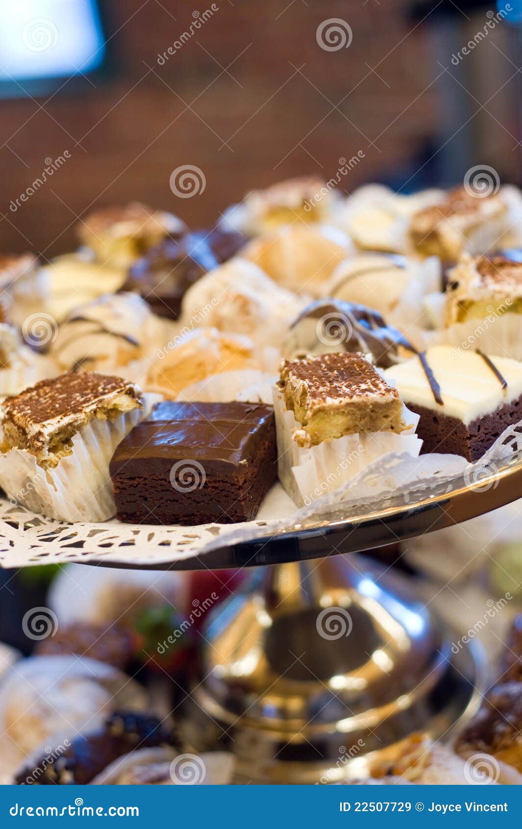 Dessert Tray stock image. Image of cakes, catering, assortment - 22507729