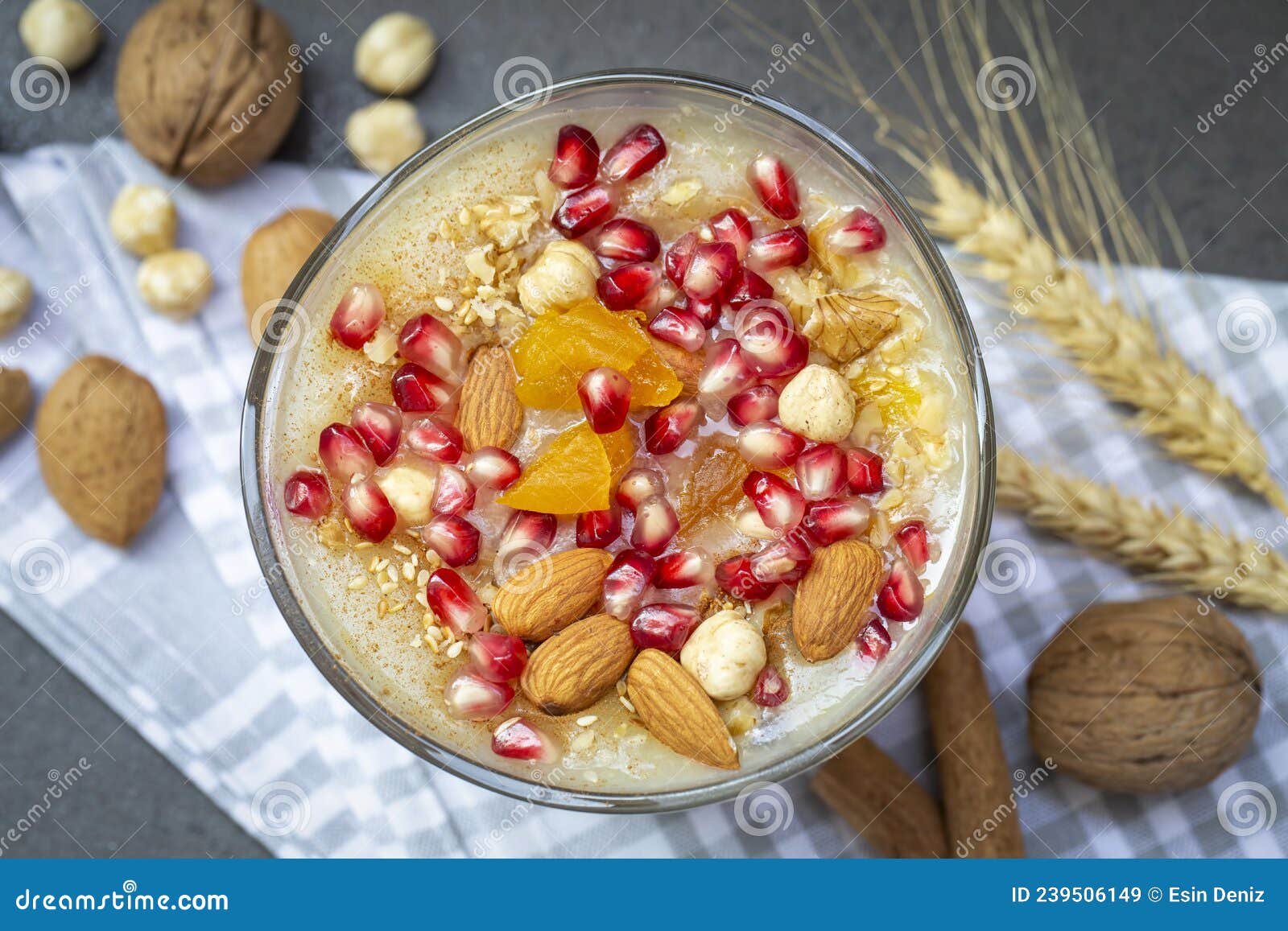 Dessert Turc Traditionnel Ashura Asure Image stock - Image du nutrition ...
