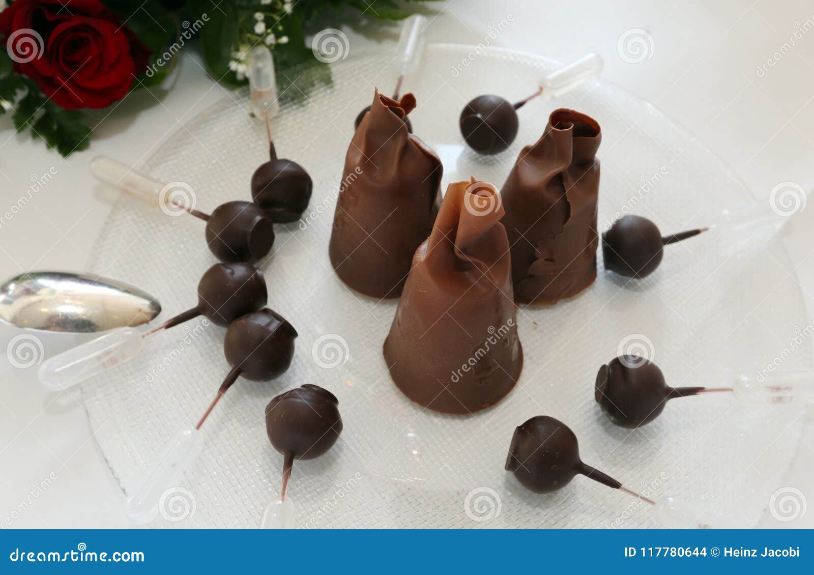 Cherry Brandy Chocolates with a Dark Coating, Chocolate Dream for the ...