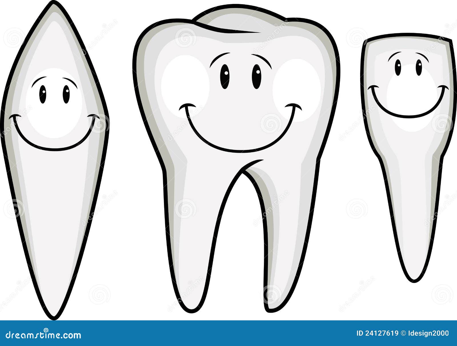 Images libres de droits: Tooth cartoon. Image: 24127619