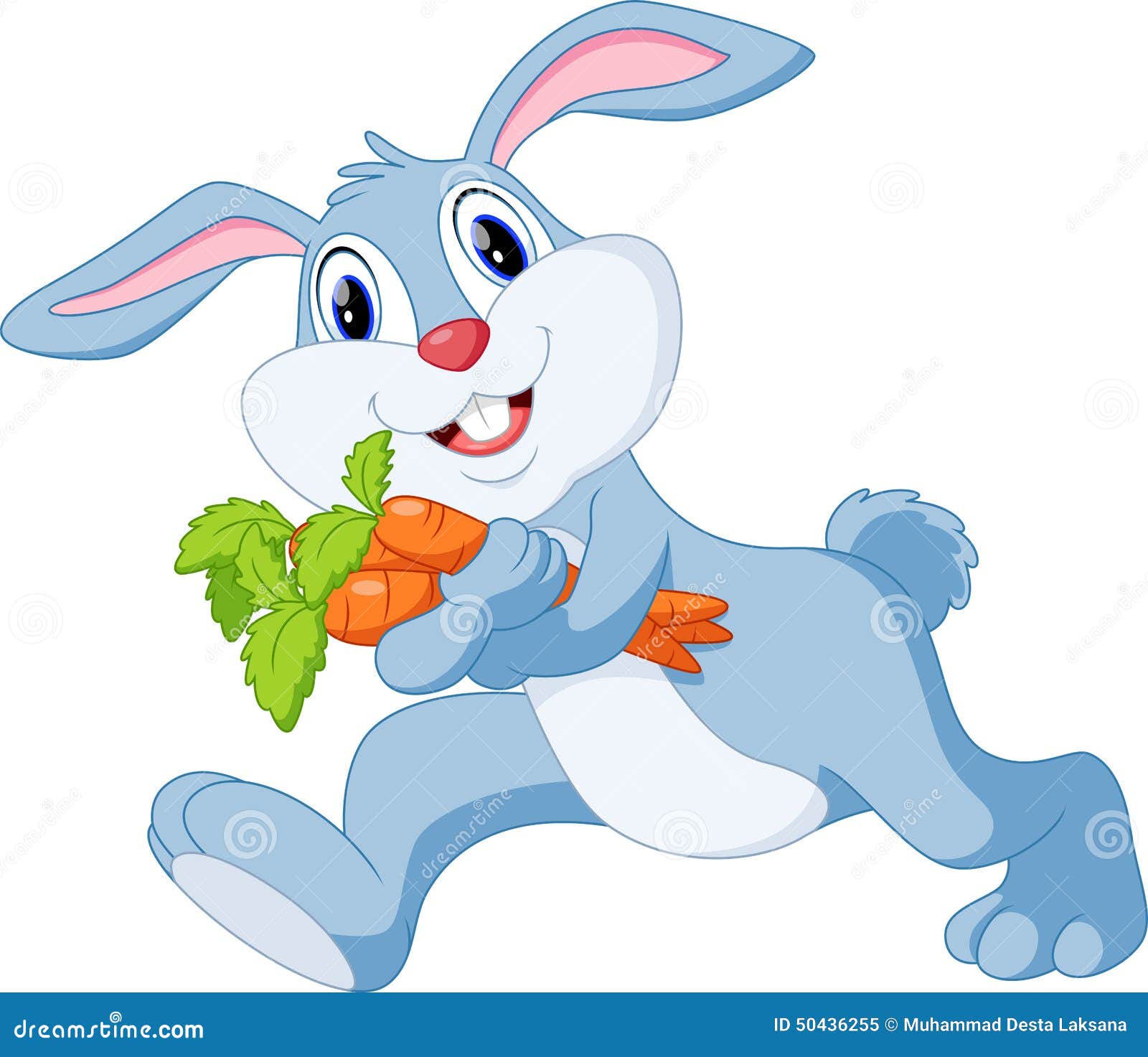 Dessin Animé Mignon De Lapin Illustration Stock - Illustration du ...