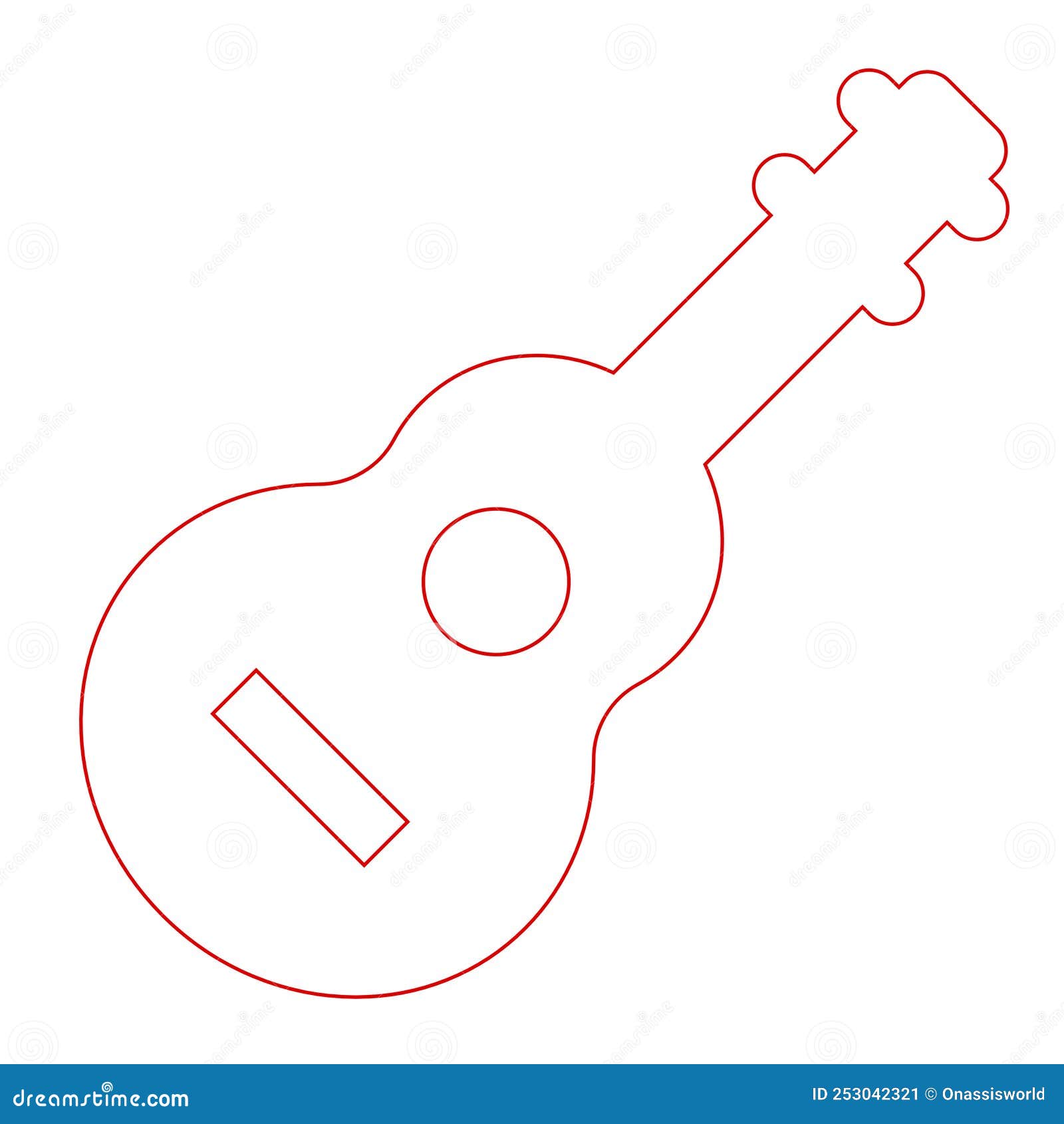 Dessin d'objet rouge illustration stock. Illustration du objet - 253042321