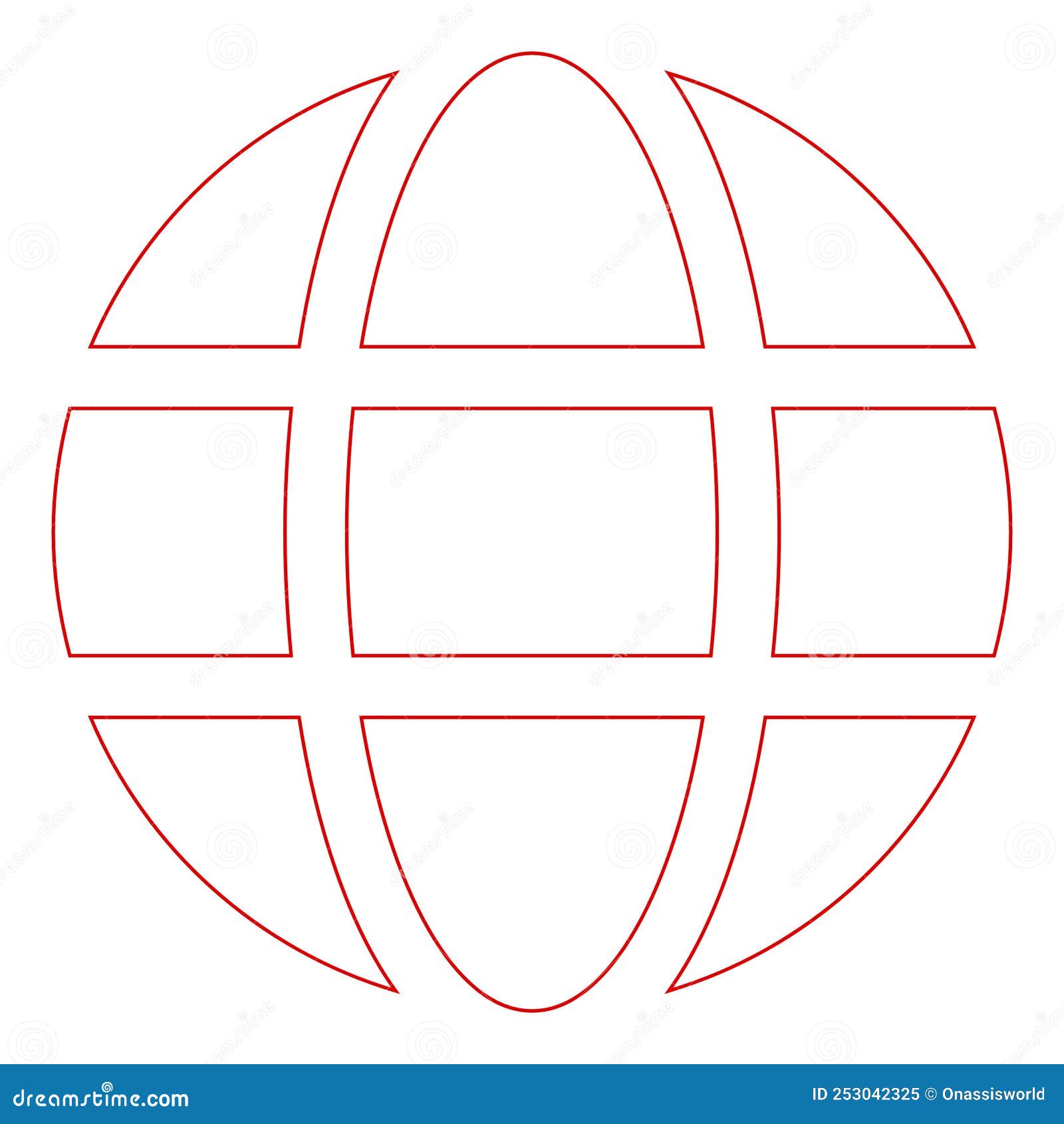 Dessin d'objet rouge illustration stock. Illustration du objet - 253042325