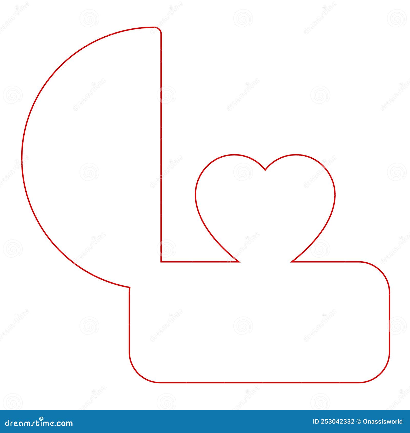 Dessin d'objet rouge illustration stock. Illustration du illustrations ...