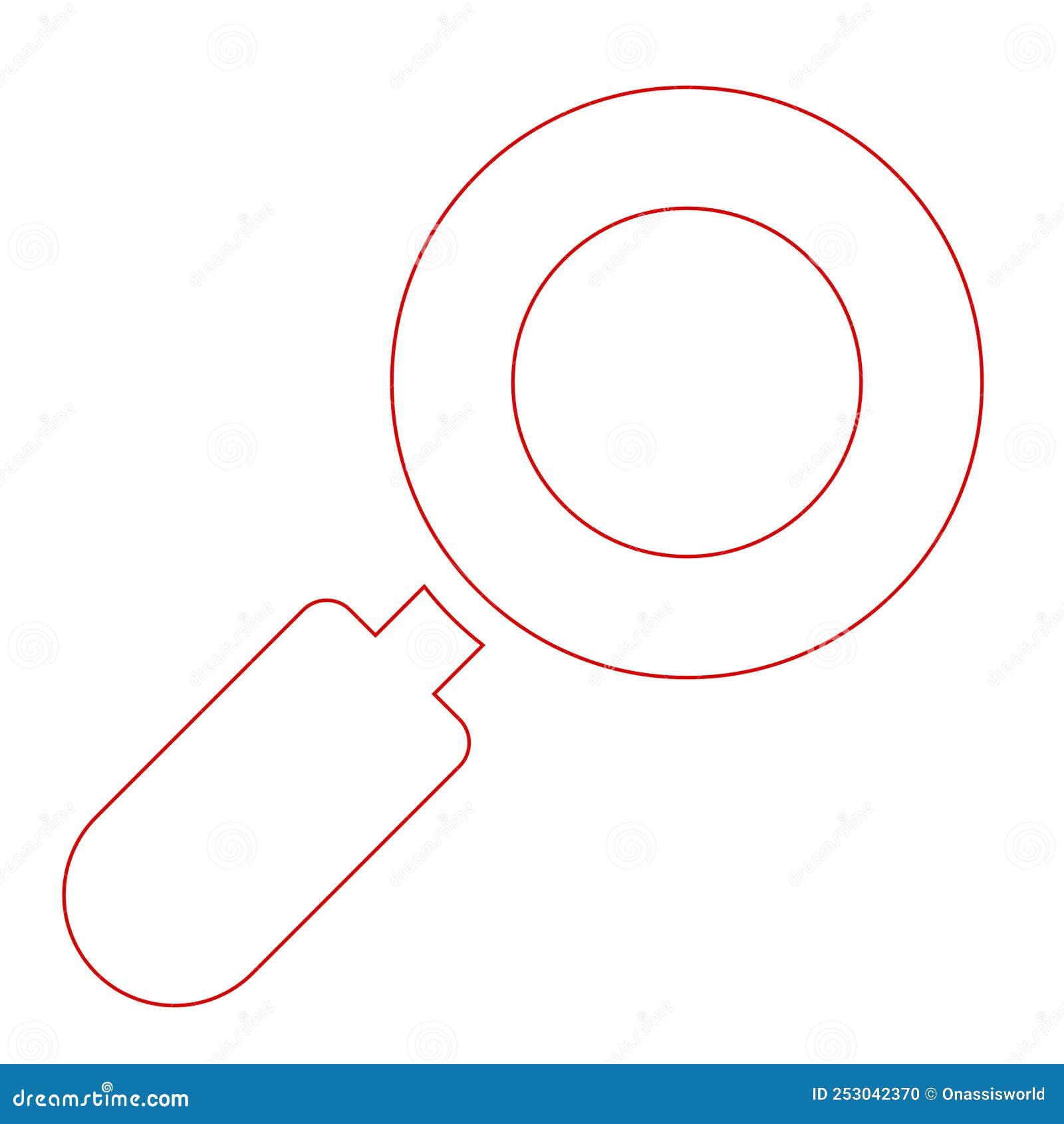 Dessin d'objet rouge illustration stock. Illustration du formes - 253042370