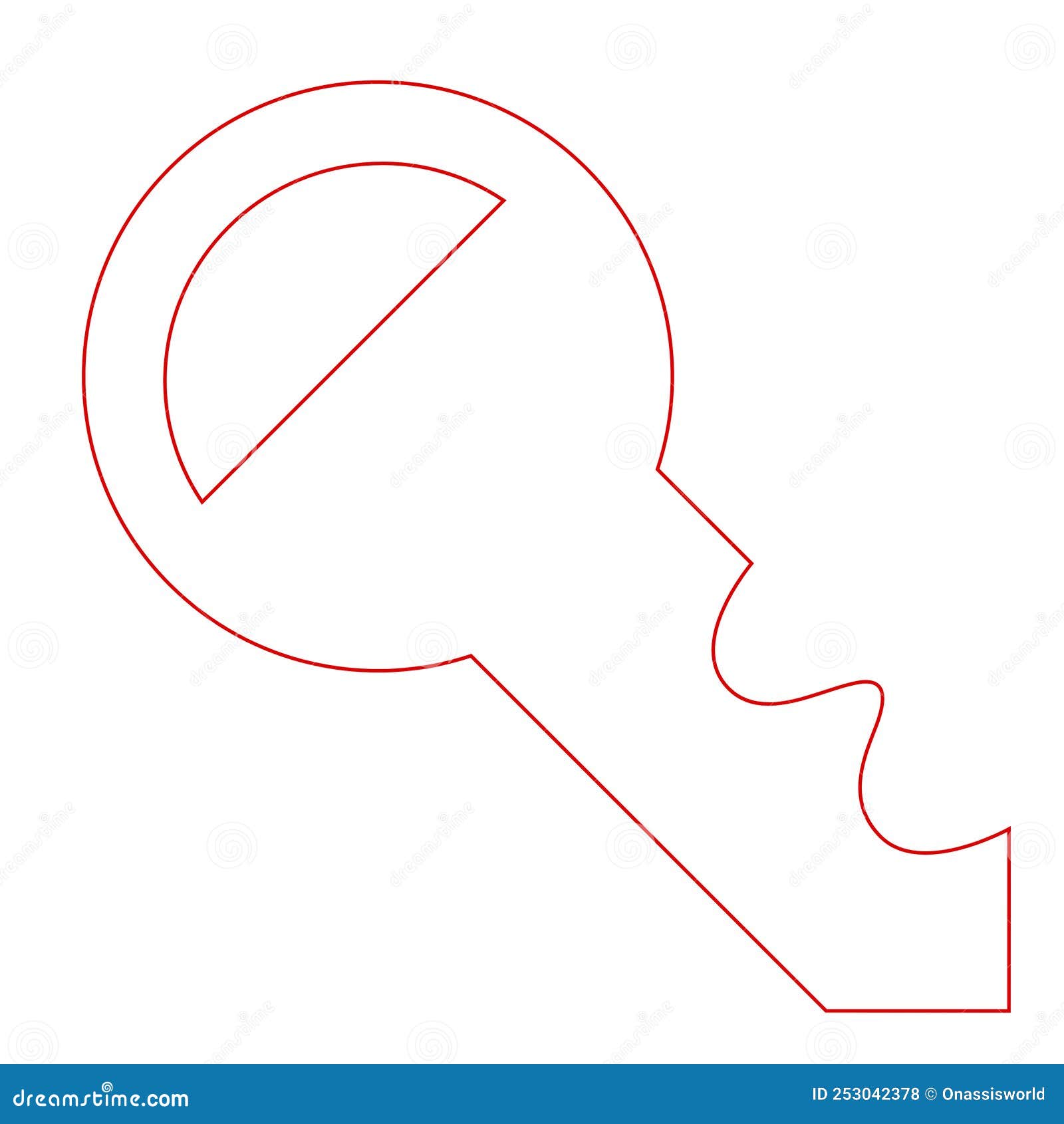 Dessin d'objet rouge illustration stock. Illustration du objet - 253042378