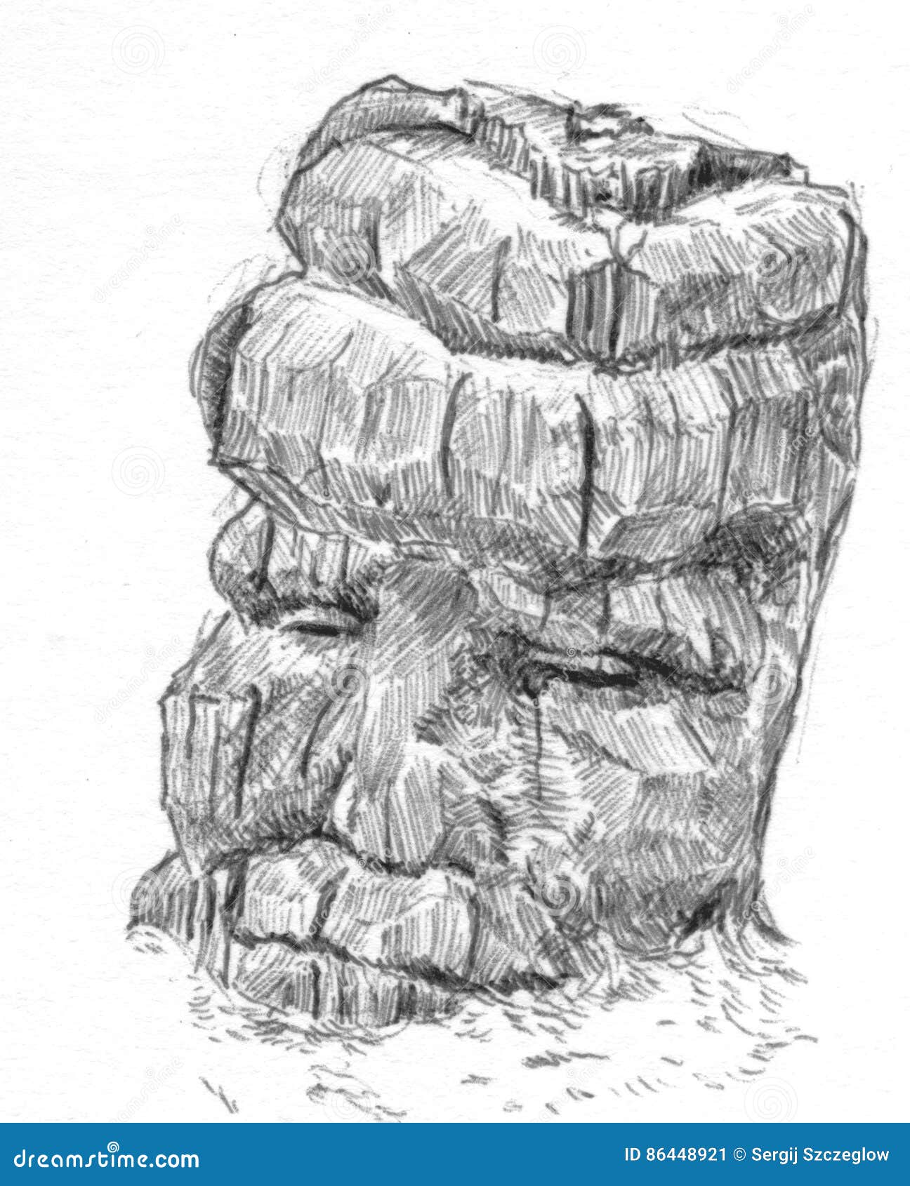 Dessin d'un idole triste illustration stock. Illustration du plastique ...